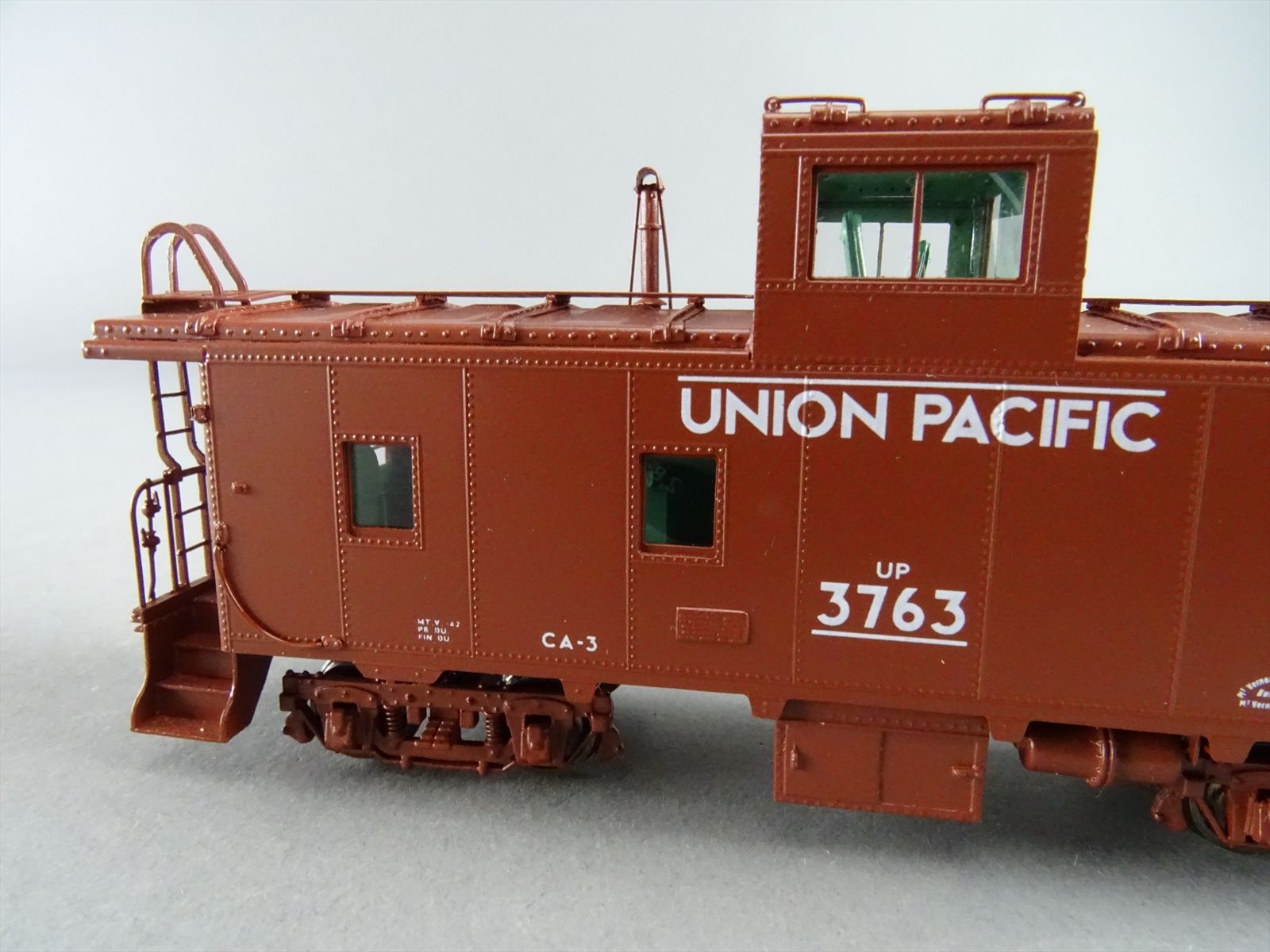 HO Brass Model - OMI 3970.1 UP Union Pacific CA-3 Caboose #3763 - F/P ...