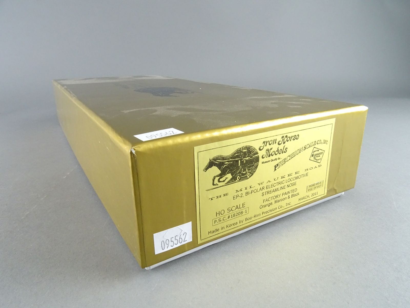 HO Brass Model - PSC 18208-1 Milwaukee EP-2 Bipolar Streamlined Nose #E ...