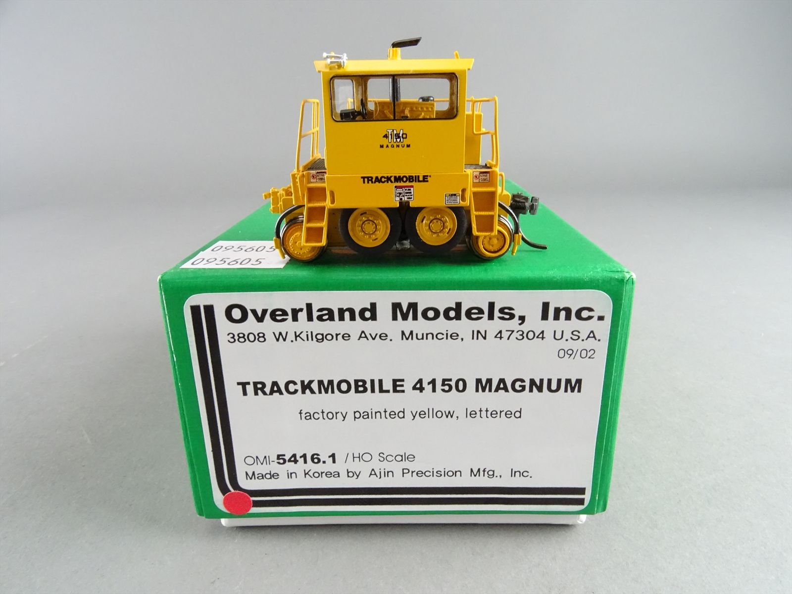 HO Brass Model - OMI 5416.1 4150 Magnum Trackmobile - F/P - Powered ...