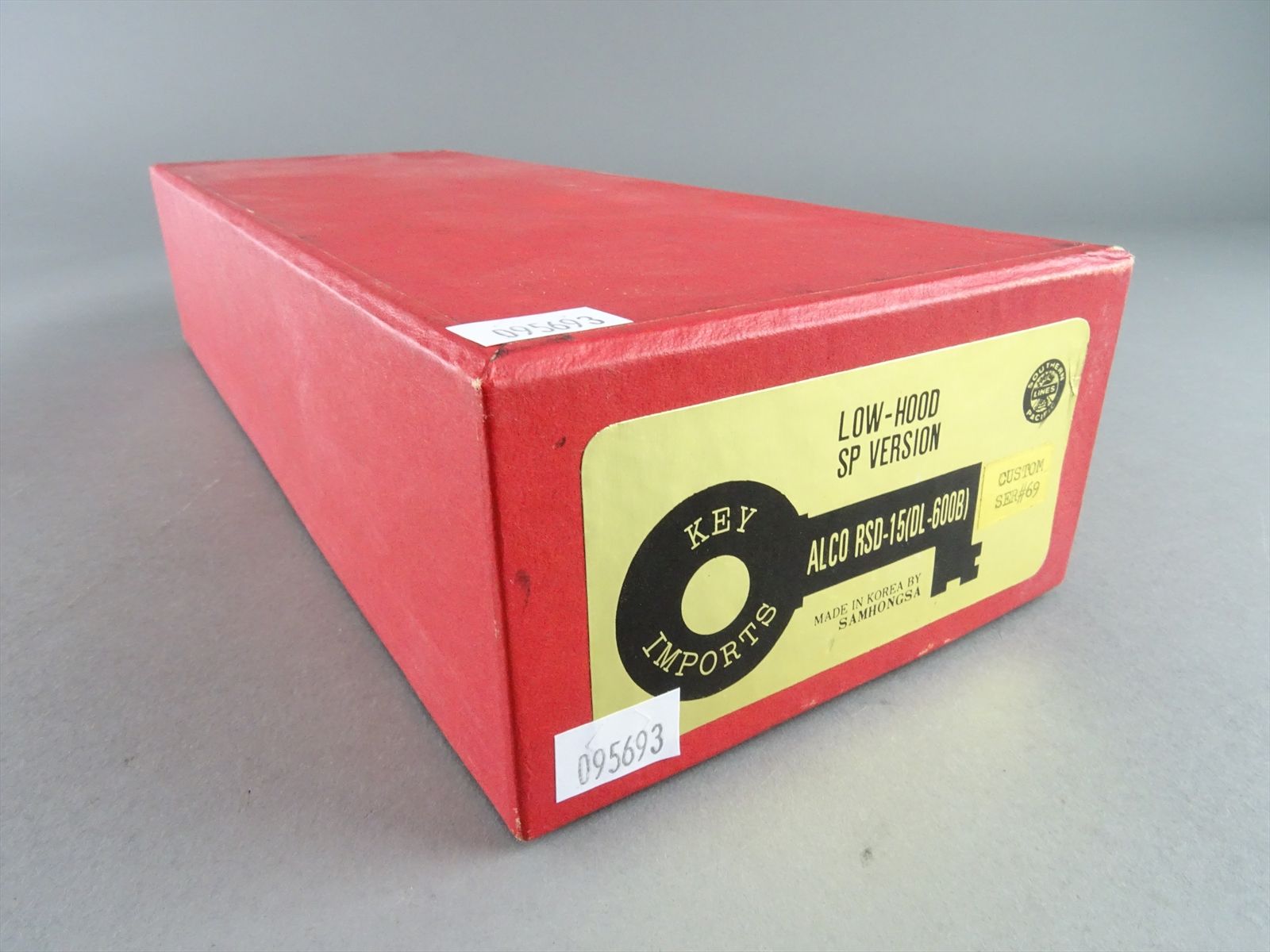 HO Brass Model Train - KEY CS#69 SP Southern Pacific ALCO RSD-15 DL-600B Diesel No