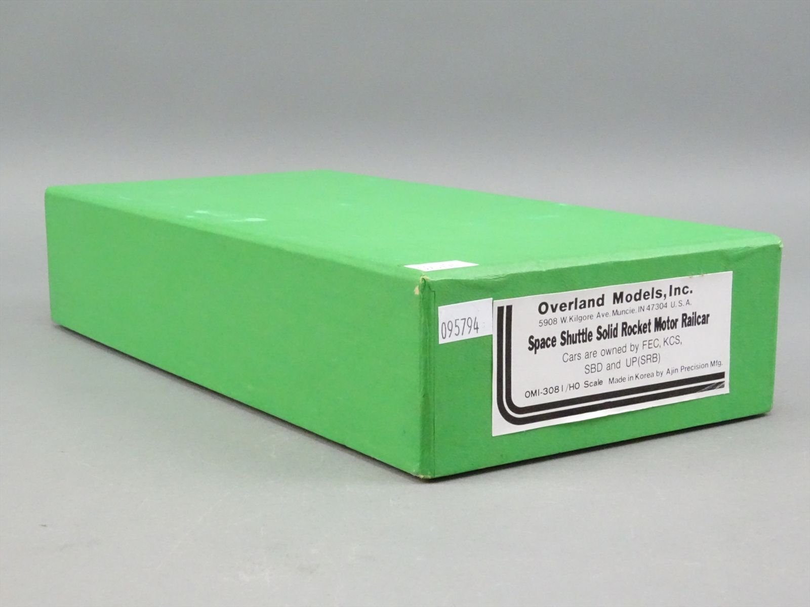 HO Brass Model - OMI 3081 UP Union Pacific Space Shuttle Solid Rocket ...