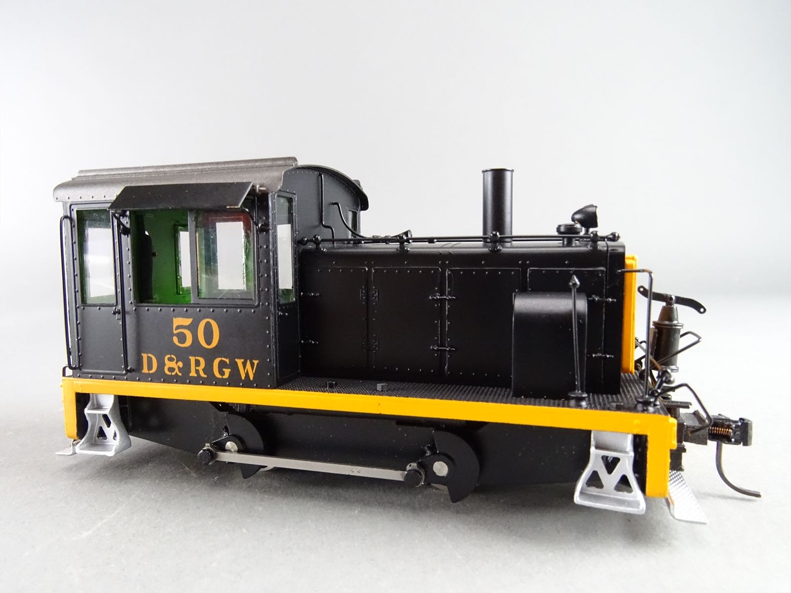On3 Brass Model - AMS D&RGW Rio Grande 0-4-0 Diesel Switcher #50 - F/P