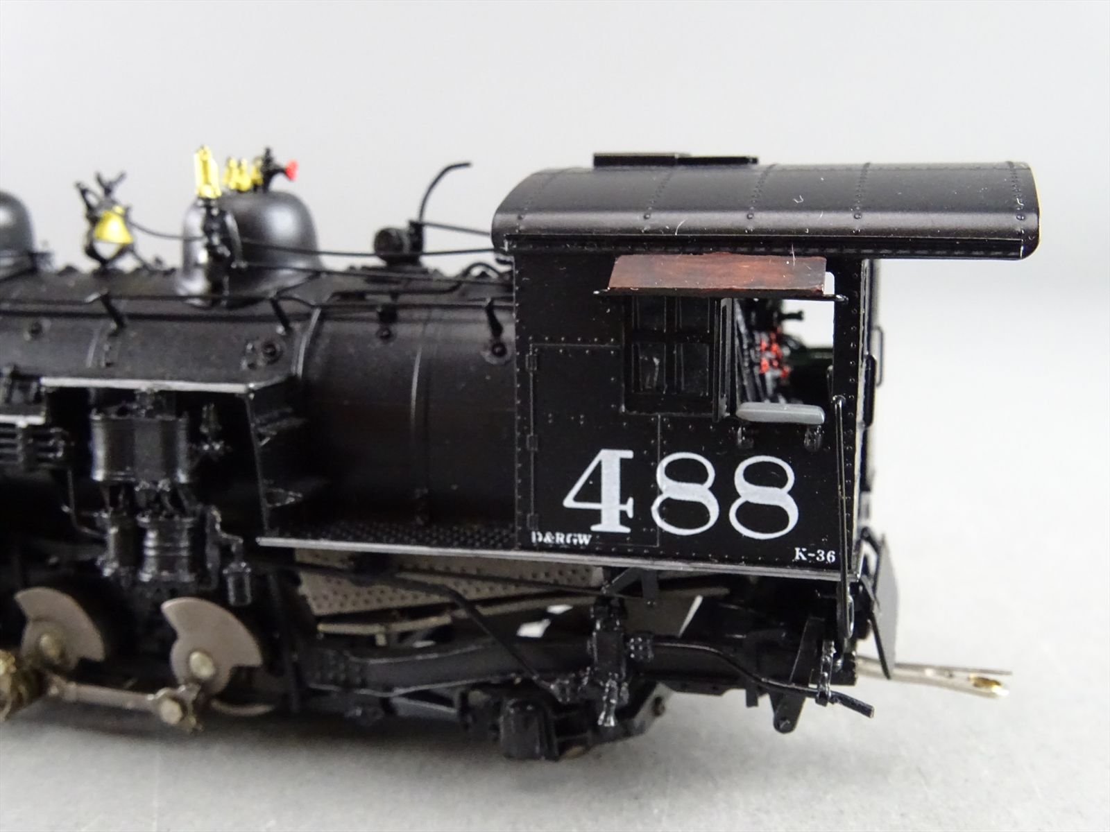 HOn3 Brass Model - PSC 17220-10 D&RGW Rio Grande K-36 2-8-2 #488 - F/P ...