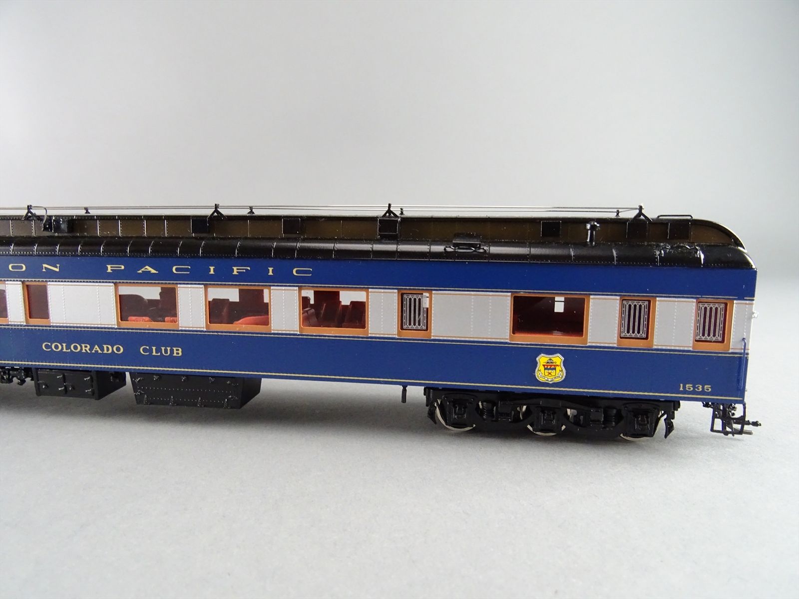HO Brass Model - TCY 1353 UP Union Pacific Colorado Club #1535 Lounge ...