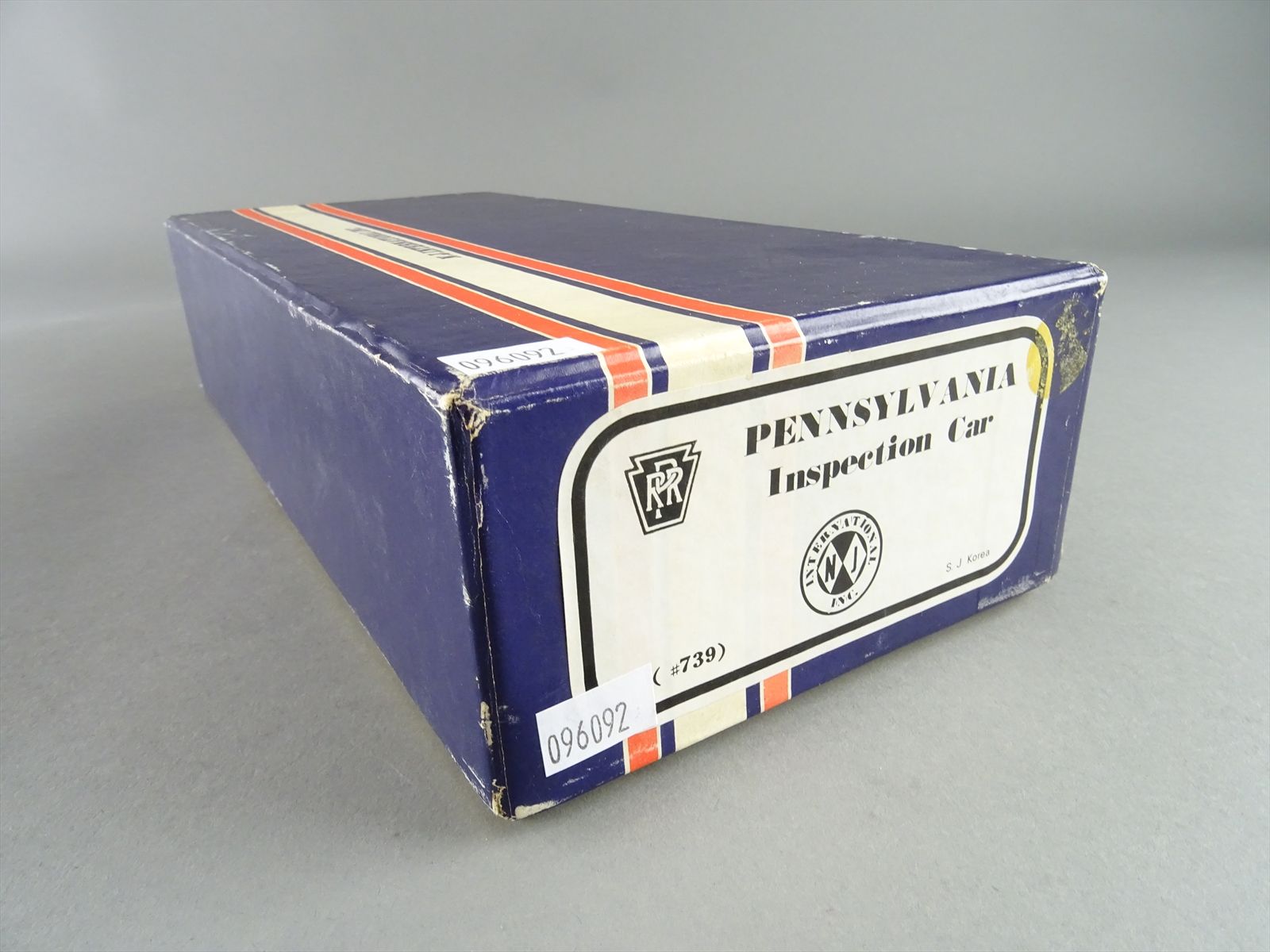 HO Brass Model - NJCB 739 PRR Pennsylvania Inspection Car - Unpainted ...