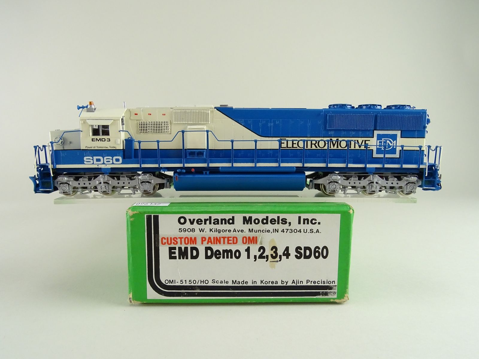 HO Brass Model - OMI 5150.1 EMD Demo Demonstrator #3 SD60 - F/P - 1990 Run - Ajin