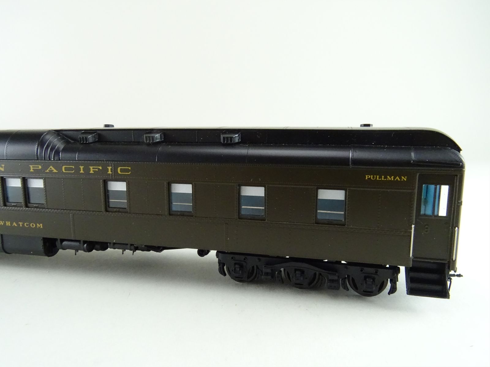 HO Brass Model - TCY 1402 SP Southern Pacific 10-1-2 Sleeper Dark Olive ...