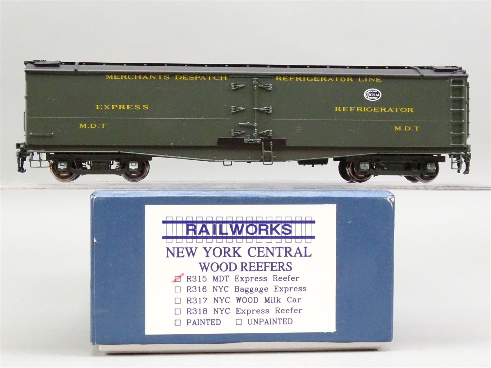 HO Brass Model - Railworks R315P NYC MDT New York Central Merchant's ...