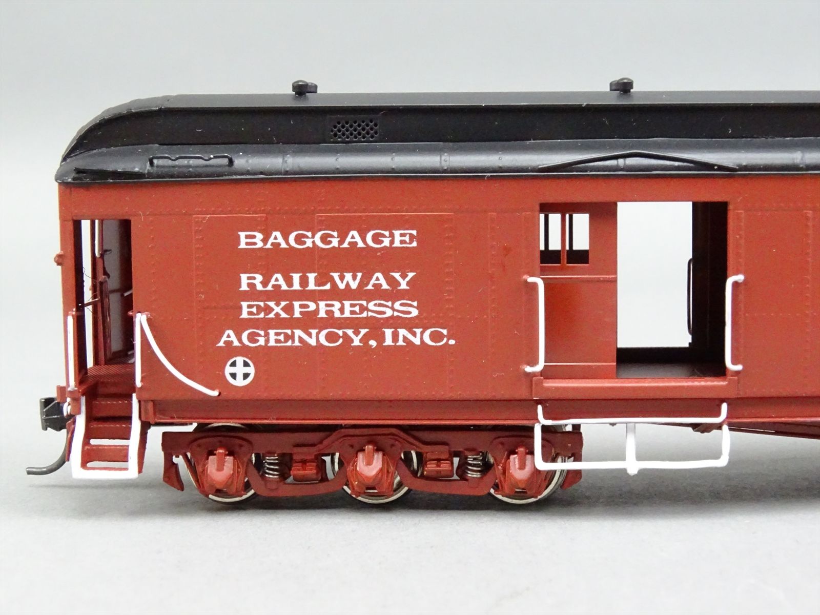 HO Brass Model - Key AT&SF Santa Fe Coach Smoker Baggage Caboose #2626 ...