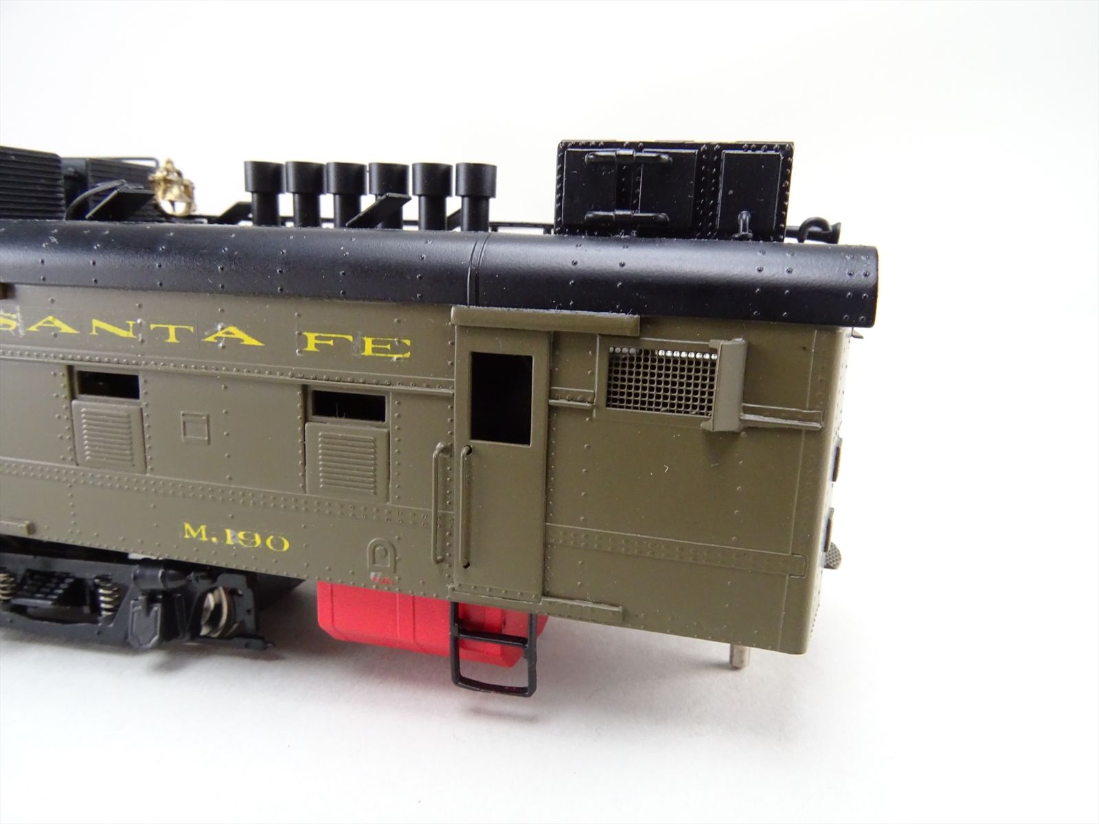 HO Brass Model - Key Custom Motor Car #1 AT&SF Santa Fe EMD Motor Car M ...