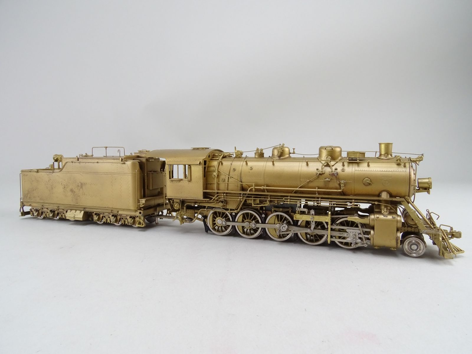 HO Brass Model - Hallmark AT&SF Santa Fe 2-10-0 2565 Series - Unpainted ...