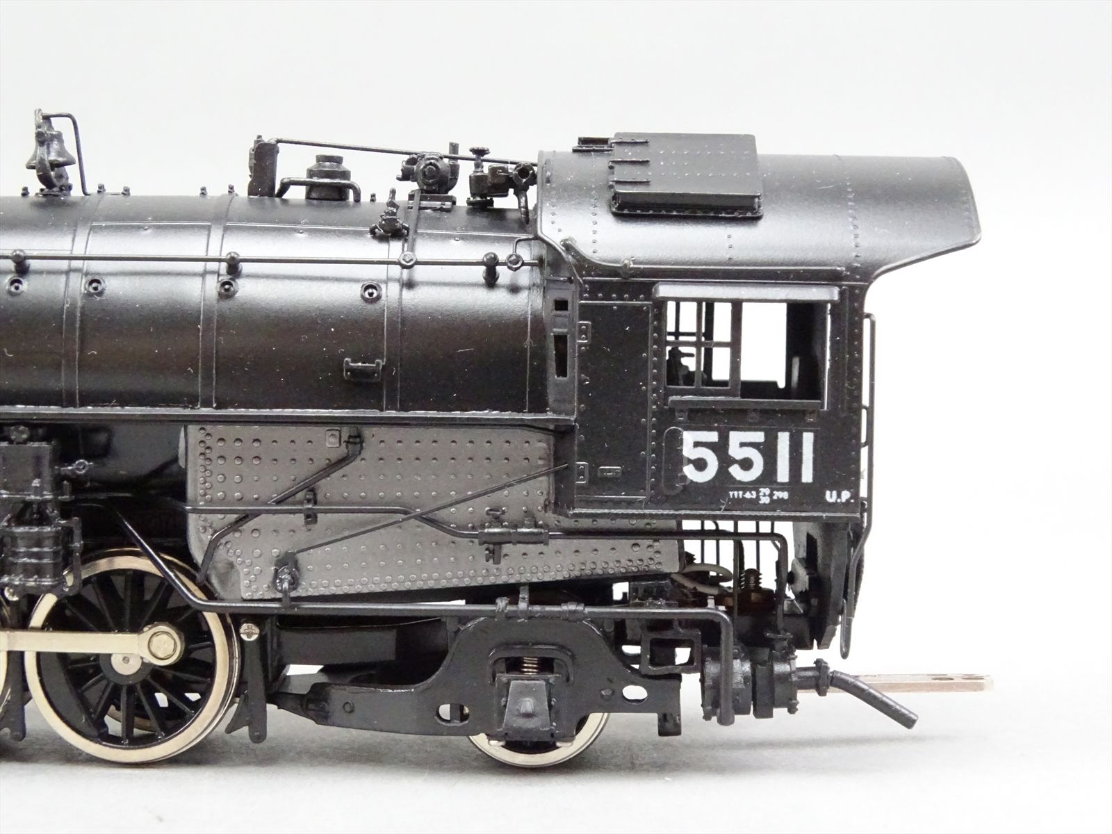 HO Brass Model - Key SKI UP Union Pacific 2-10-2 #5511 Oil Tender - F/P ...