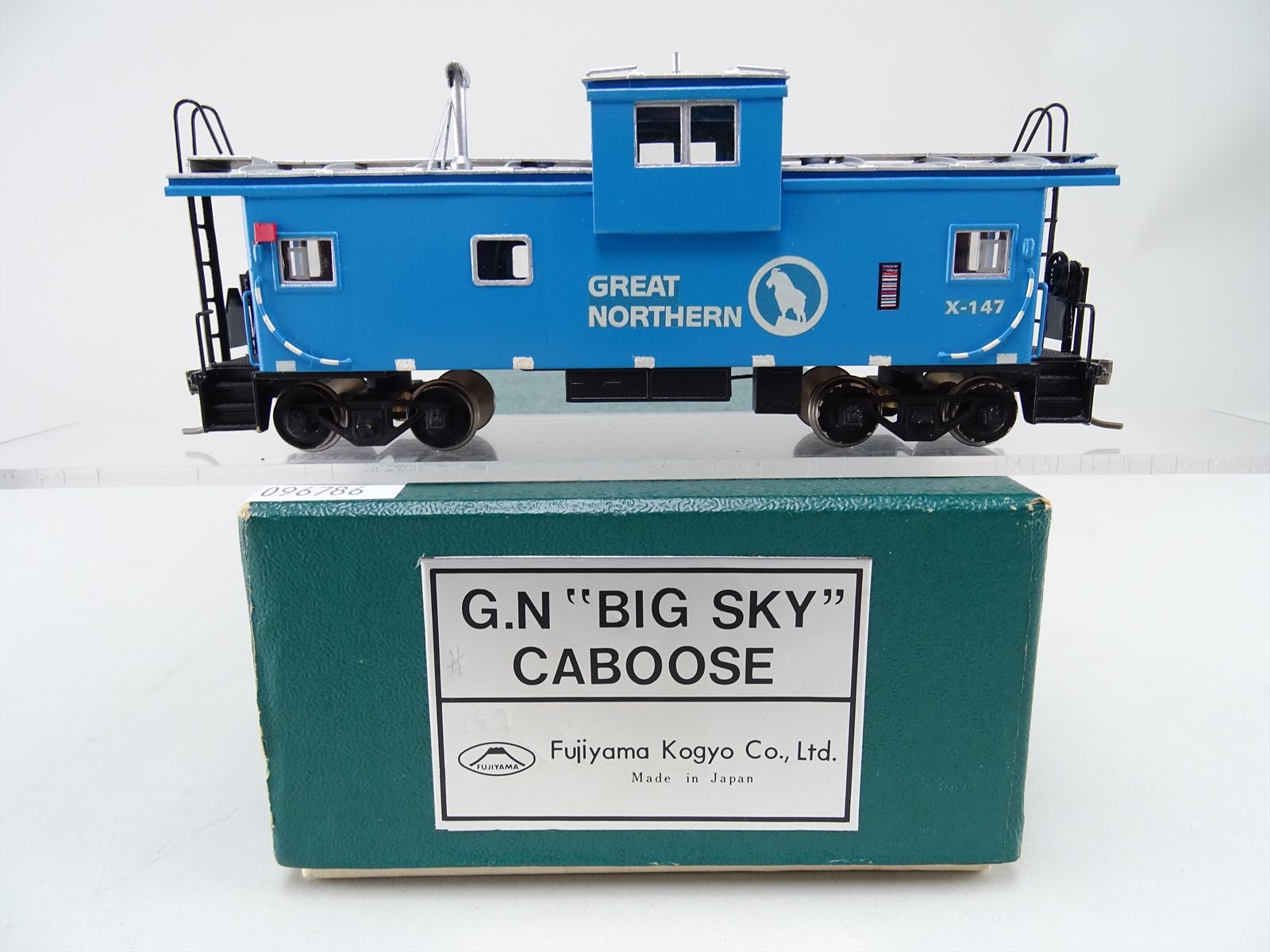 HO Brass Model - PFM GN Great Northern Big Sky Blue Extended Cupola ...