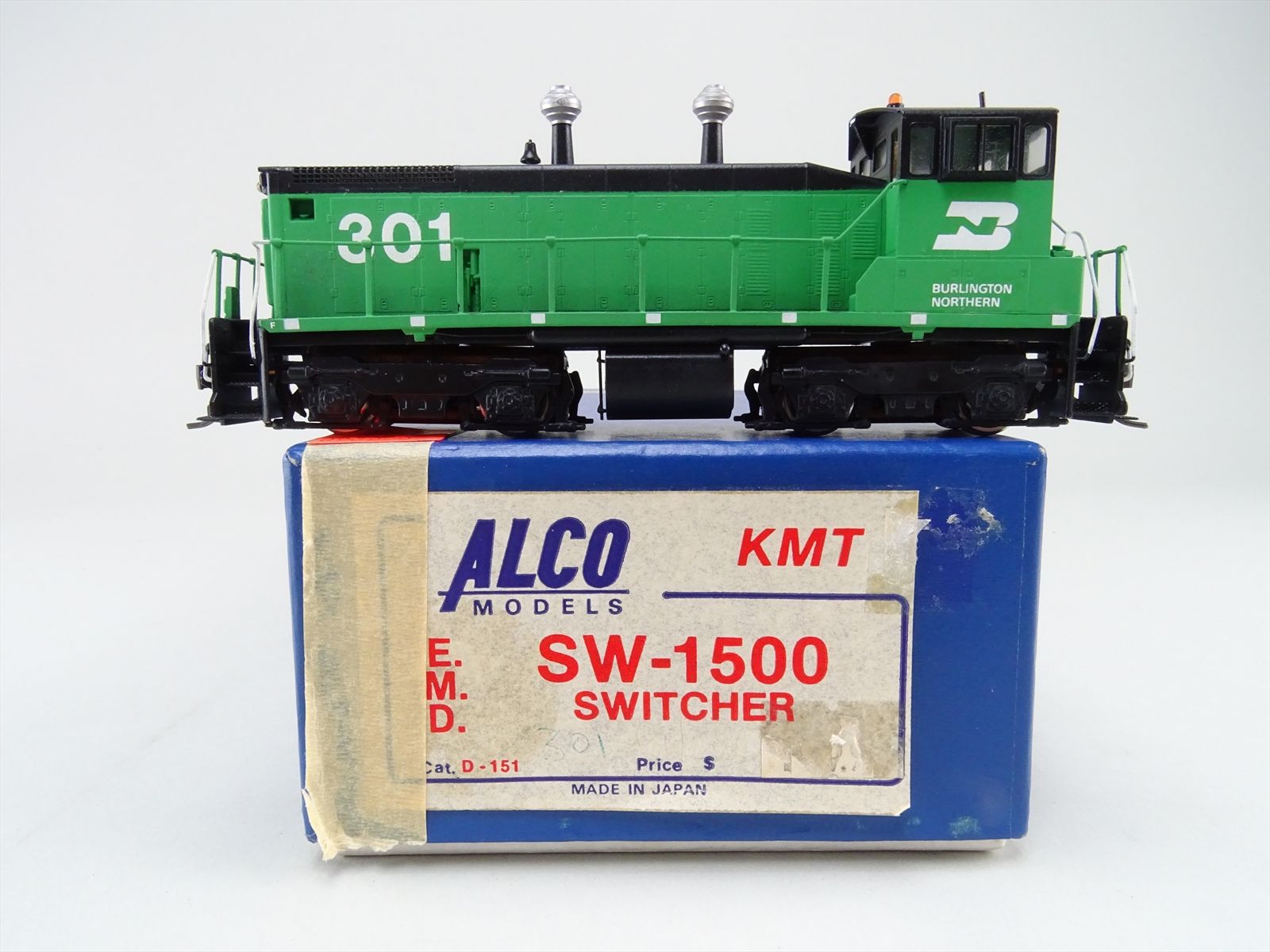 HO Brass Model - Alco D-151 KMT EMD SW-1500 Diesel Switcher BN ...