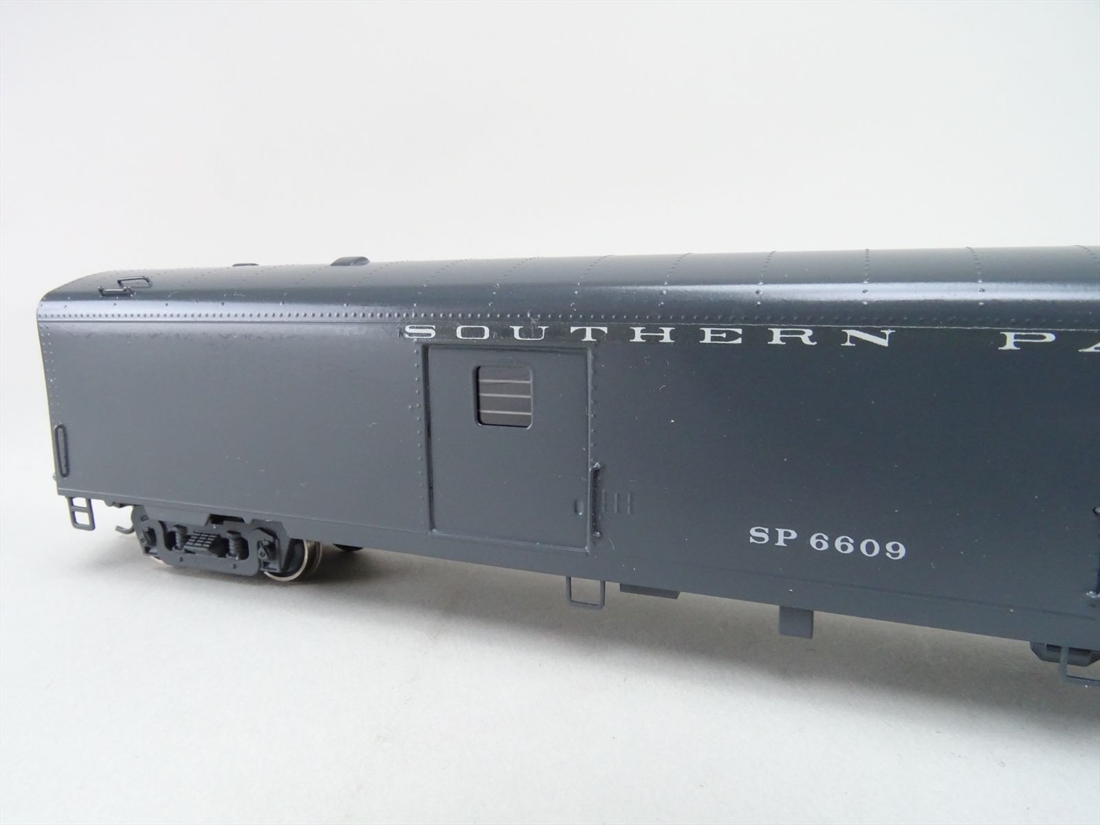 HO Brass Model - Soho? SP Southern Pacific Economy Baggage Solid Gray ...