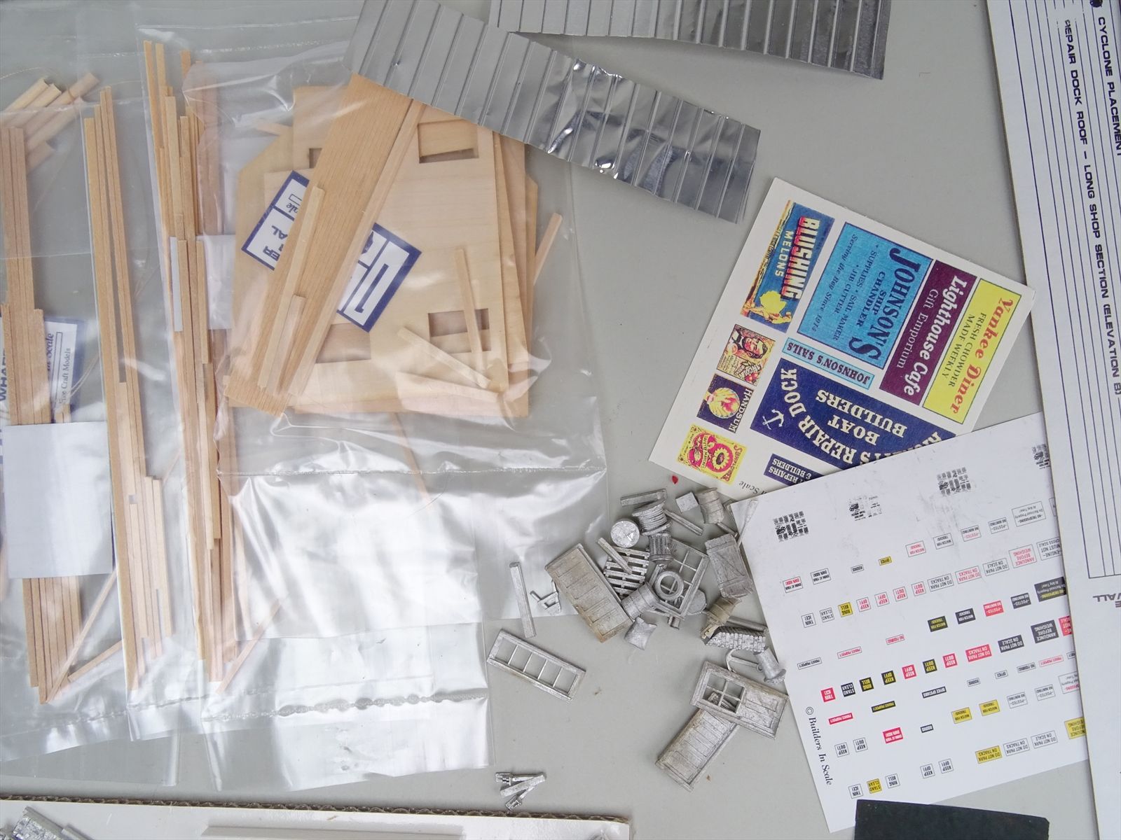 HO Scale BIS - Builders in Scale Kit #9 - TideWater Wharf - Limited Edition