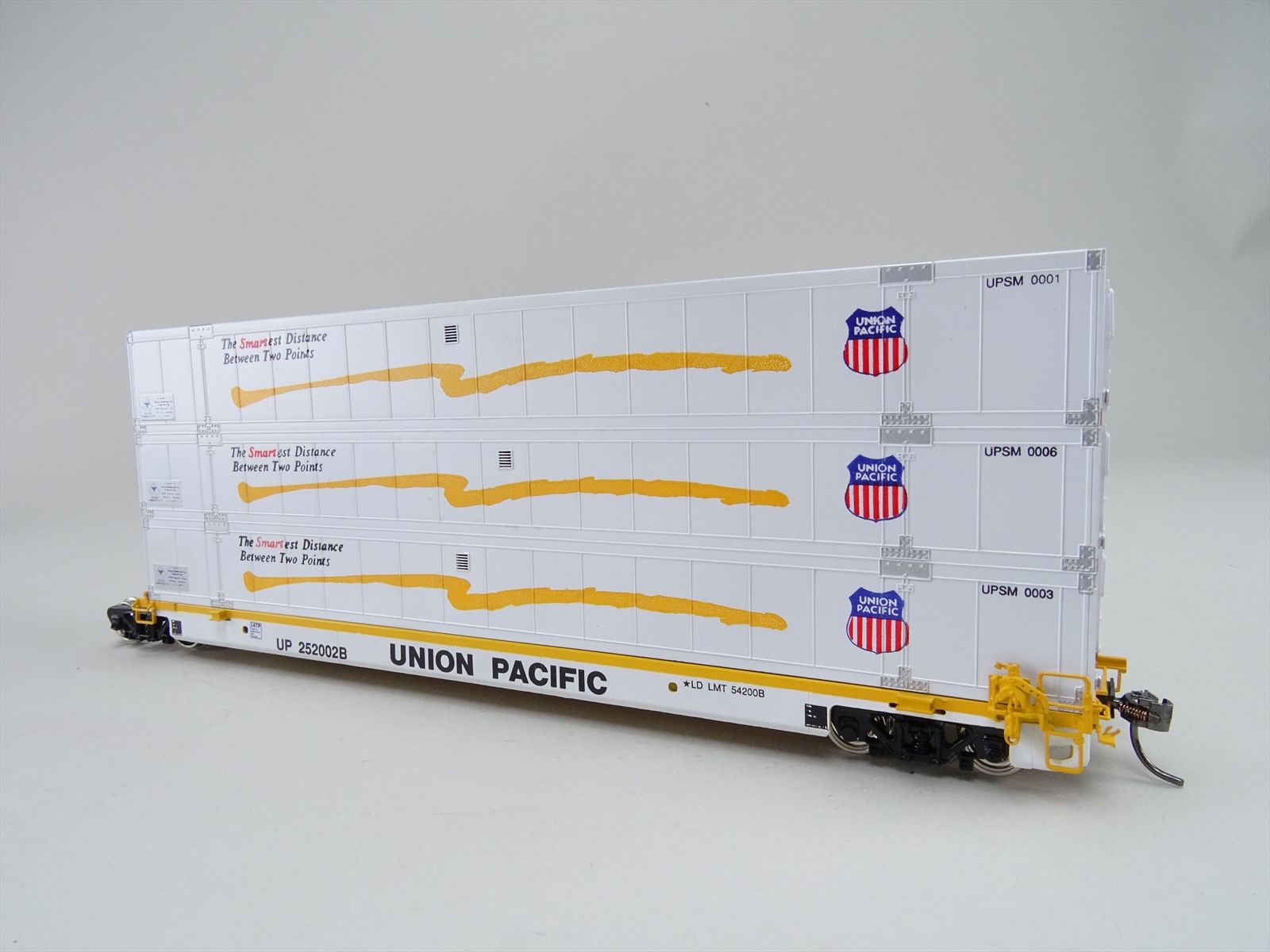 HO Brass Model - OMI 1340.1 UP Union Pacific Triple Stack Smart Car ...