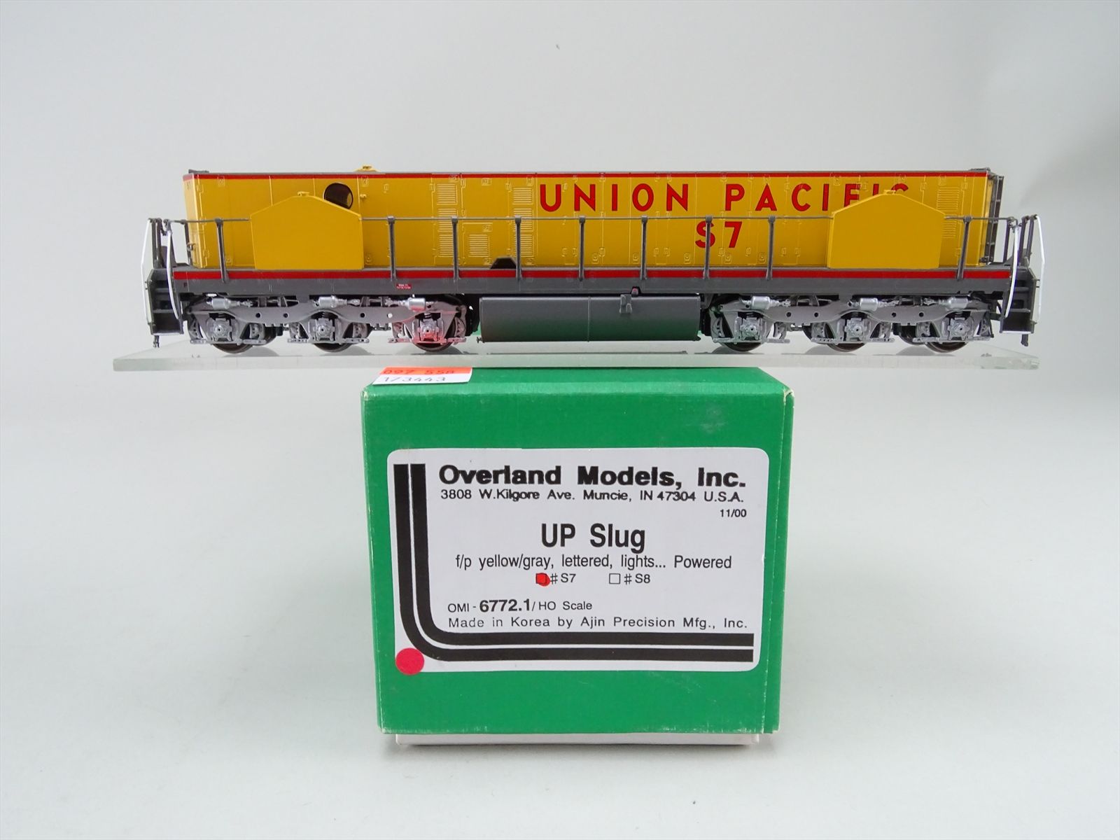 HO Brass Model - OMI 6772.1 UP Union Pacific Slug Powered #S7 - F/P ...