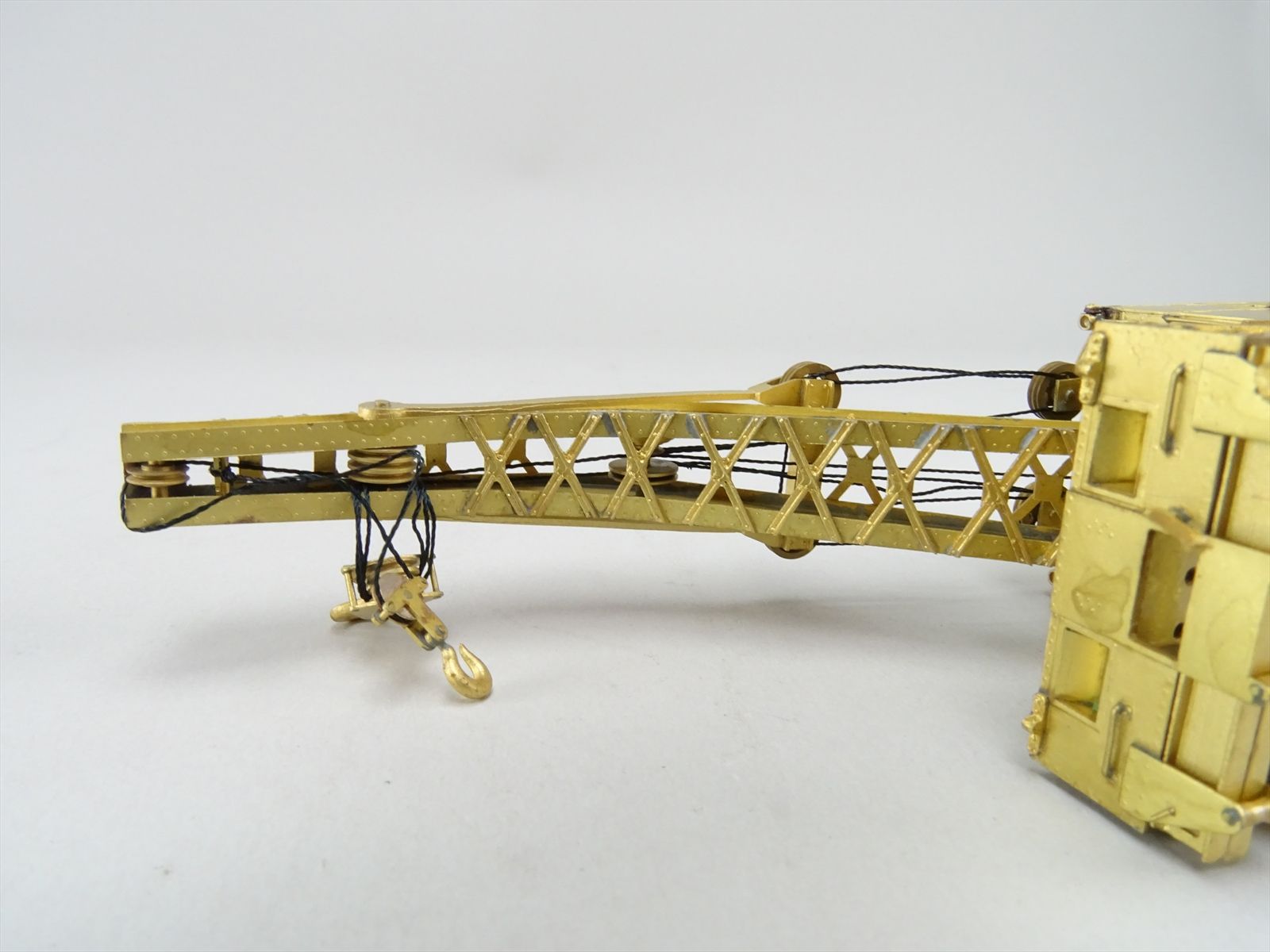 HO Brass Model - OMI 3186 UP Union Pacific 120 Ton Derrick Crane Closed ...