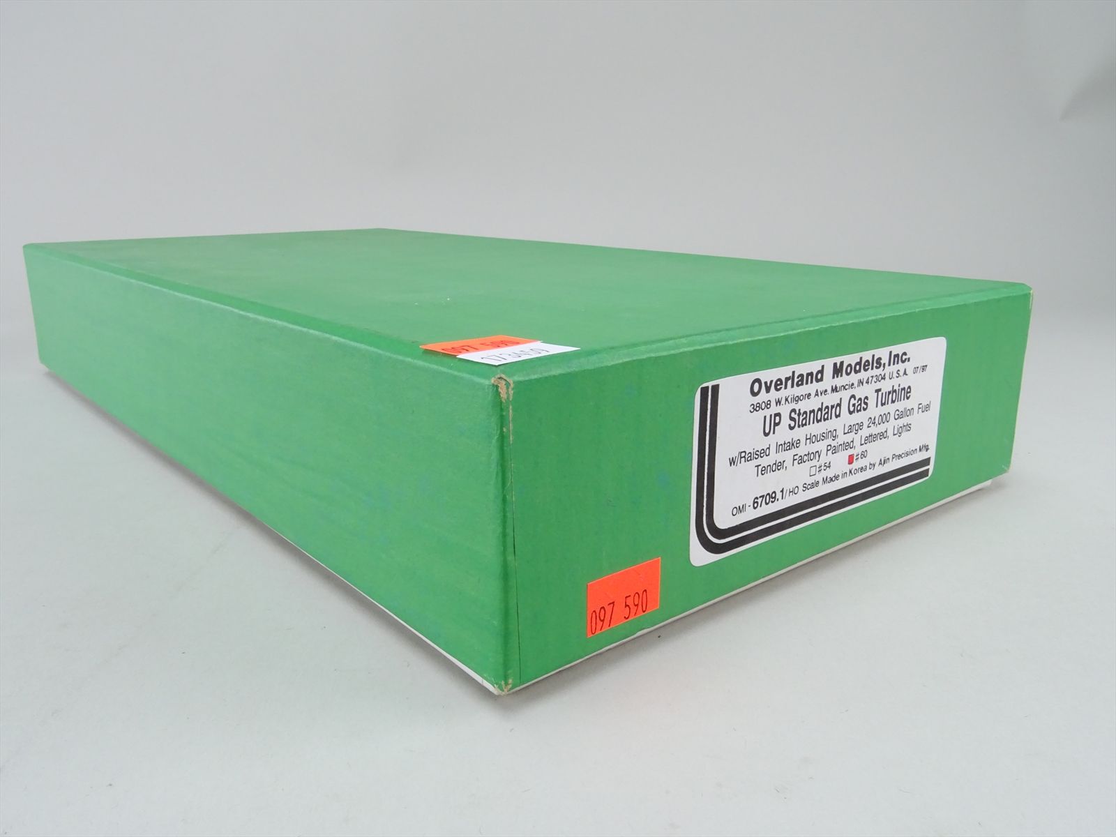 HO Brass Model - OMI 6709.1 UP Union Pacific Standard Gas Turbine ...