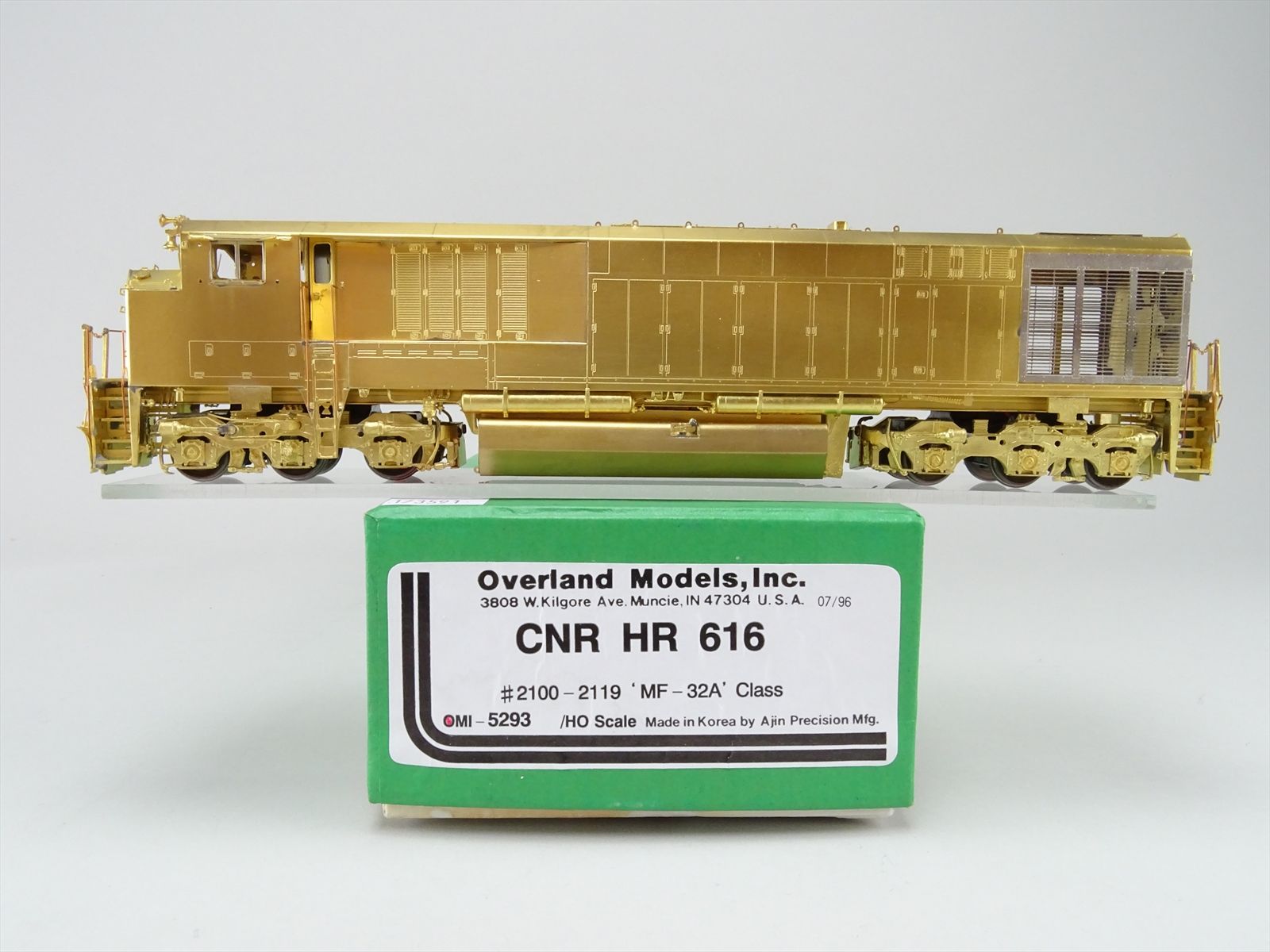 HO Brass Model - OMI 5293 CN CNR Canadian National HR616 HR 616 MF-32A Class #2100 - 2119 ...