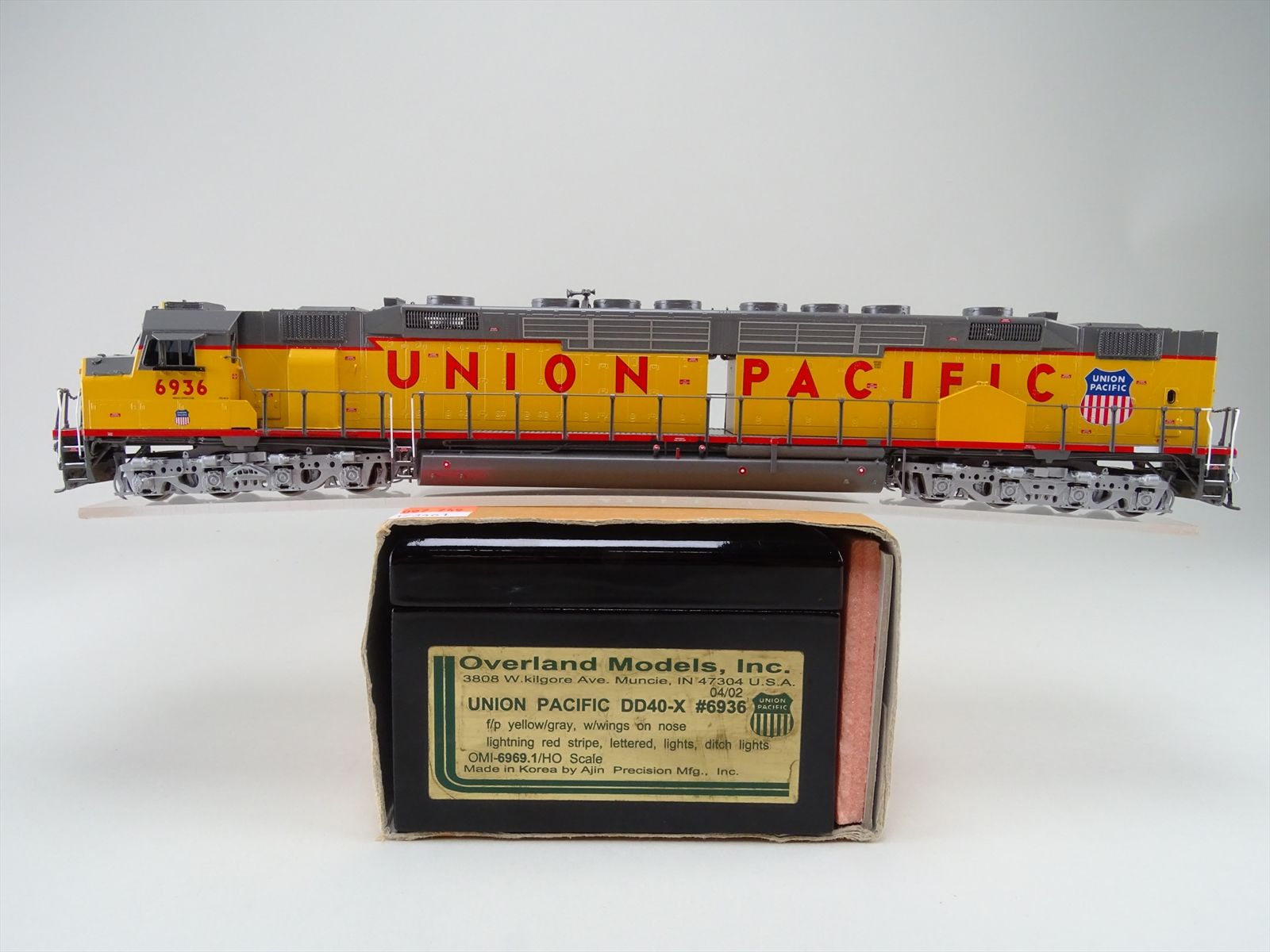HO Brass Model - OMI 6969.1 UP Union Pacific DD40-X Wings on Nose #6936 ...