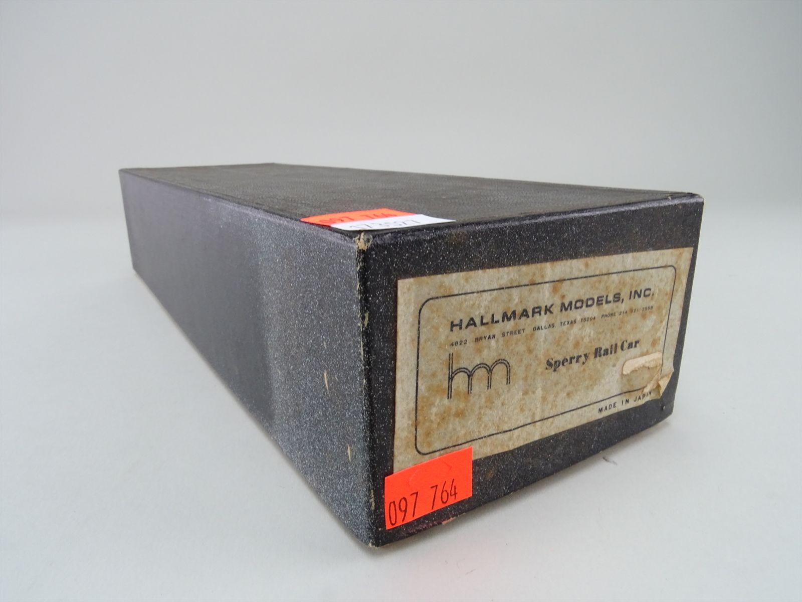 HO Brass Model - Hallmark SRS Sperry Rail Detector Car - F/P