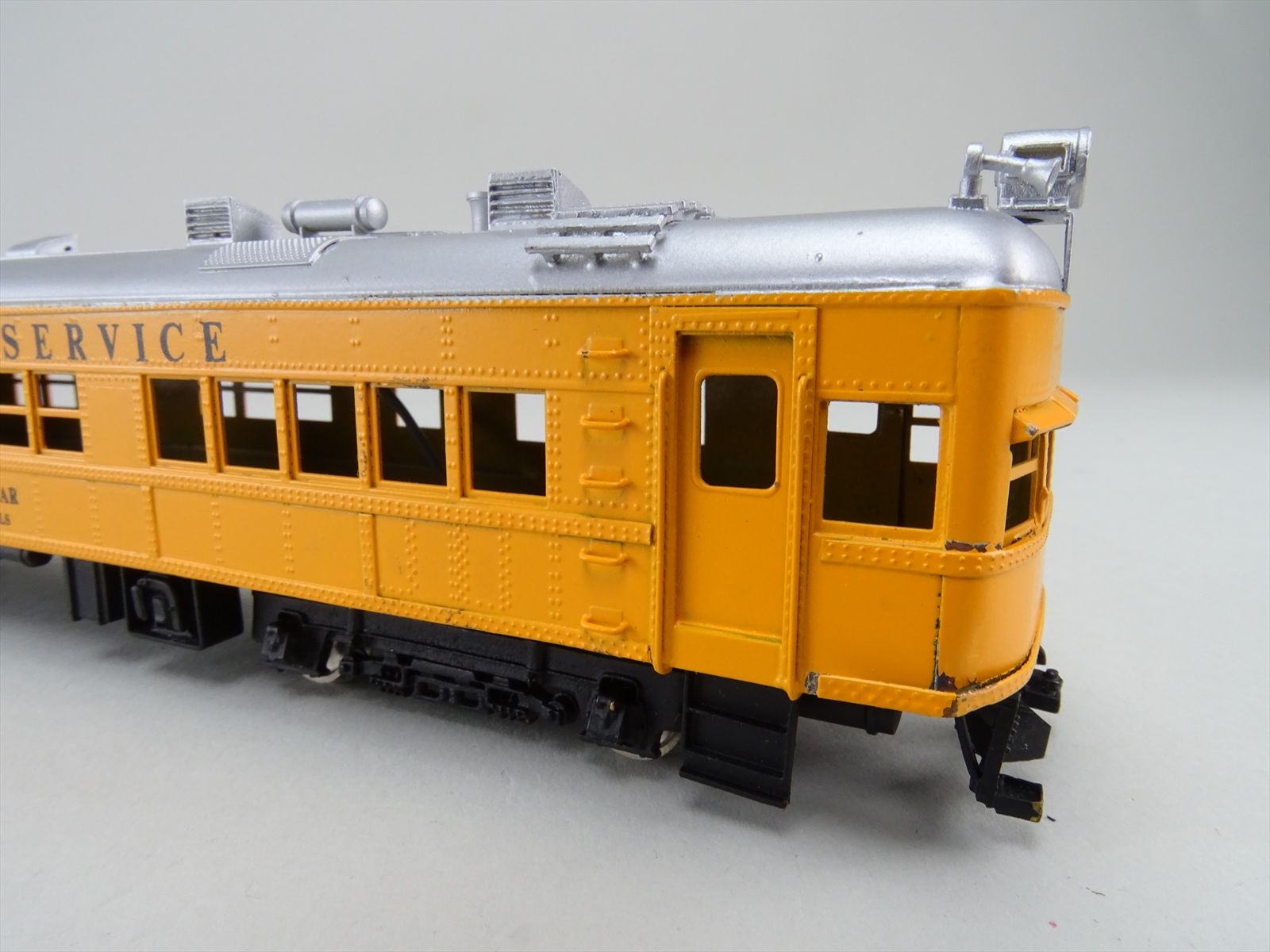 HO Brass Model - Hallmark SRS Sperry Rail Detector Car - F/P