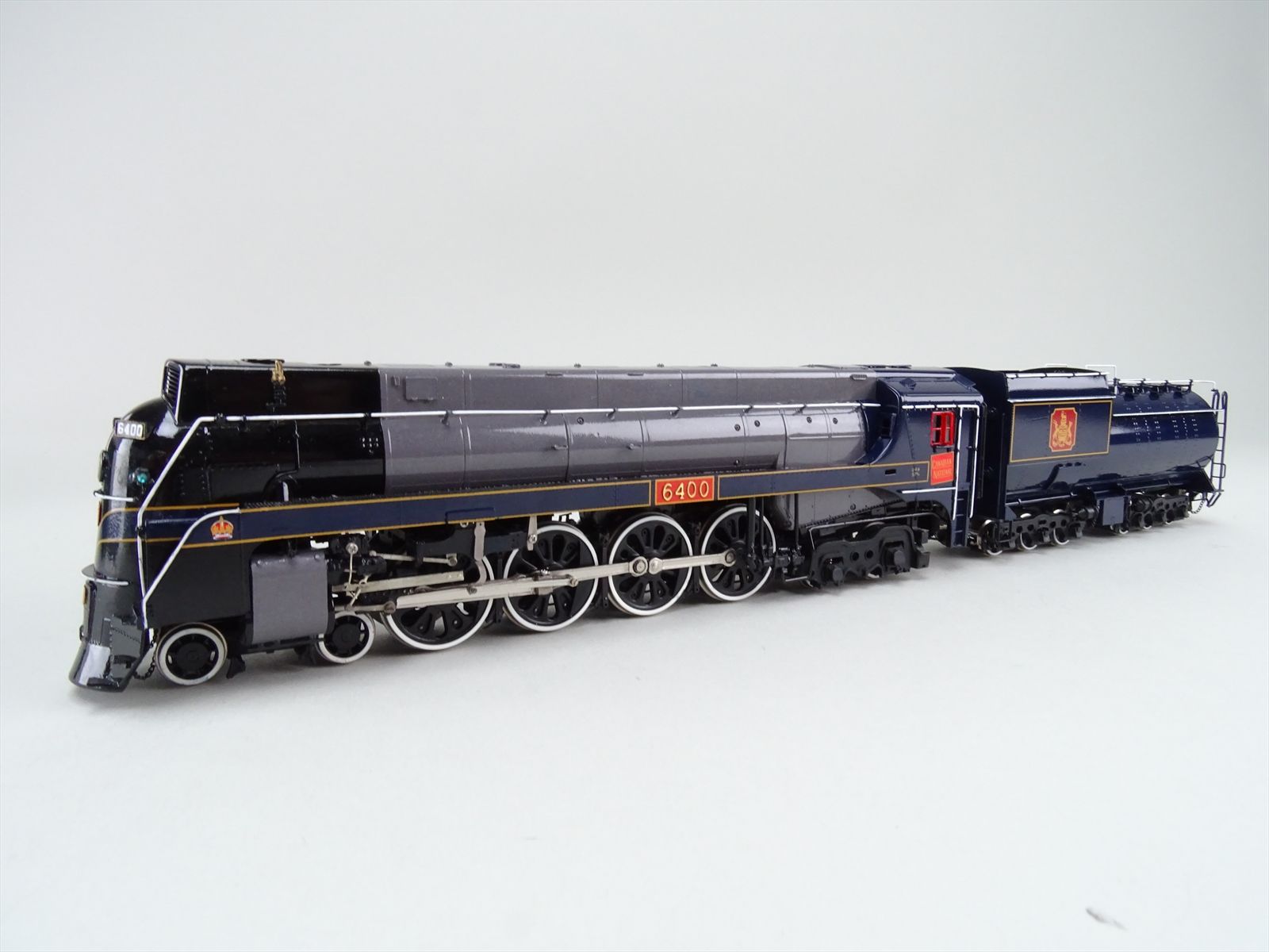 HO Brass Model - Fomras CN CNR Canadian National U-4a 4-8-4 Royal Blue ...