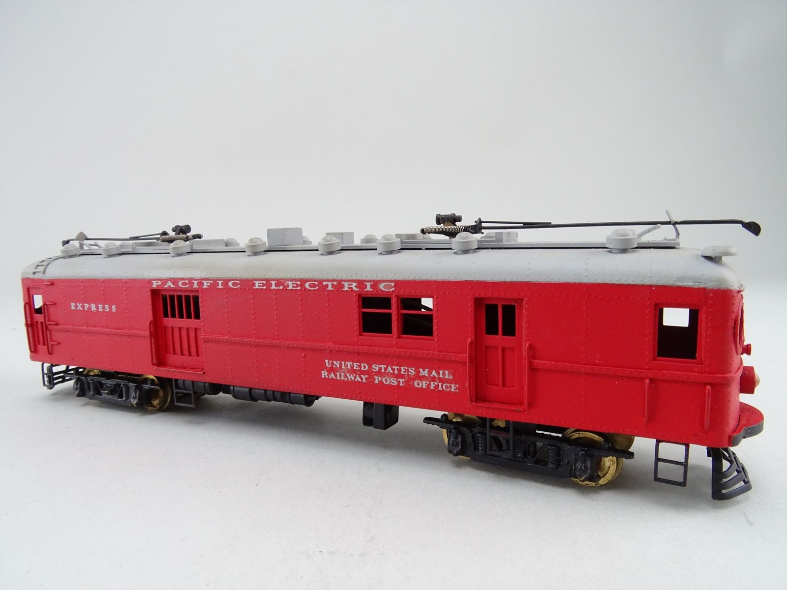 HO Model - Suydam 1406 PE Pacific Electric RPO Interurban Box Motor ...