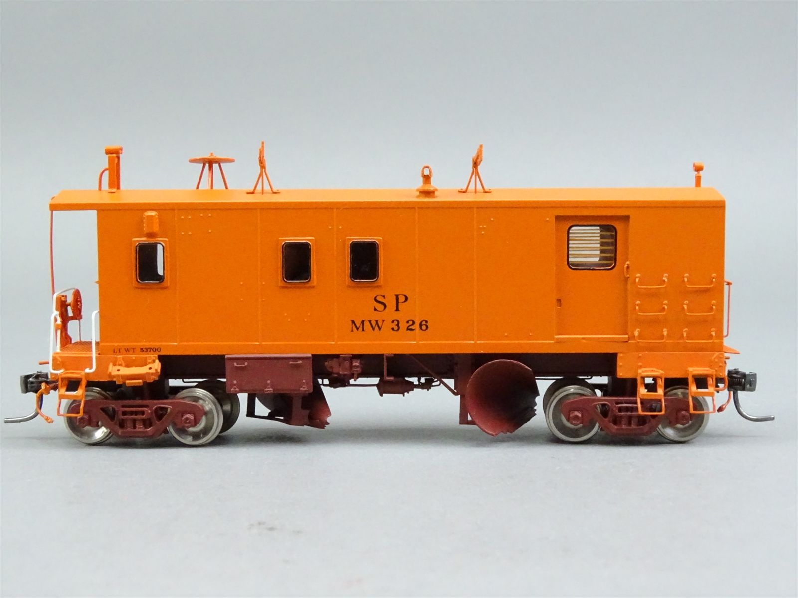 HO Brass Model - Albrae AB-403 SP Southern Pacific Steel Flanger MOW MW ...