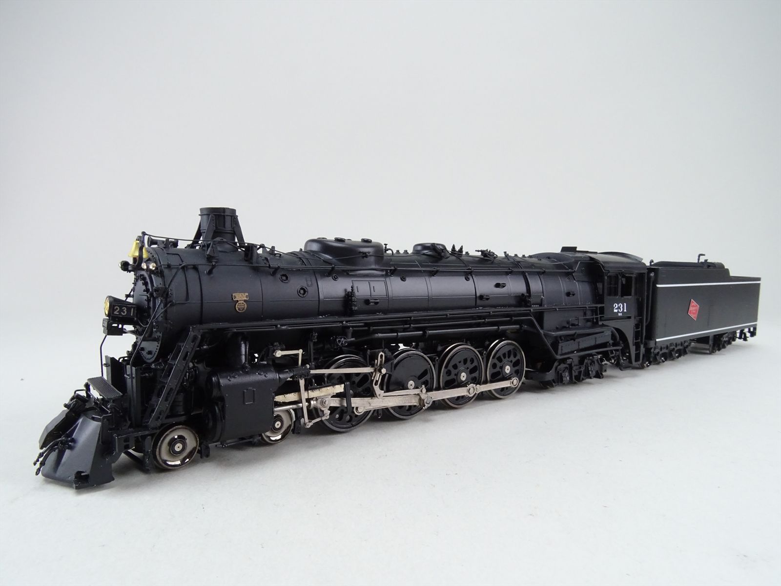 HO Brass Model - OMI 1587.1 Milwaukee S2 4-8-4 Round Boiler Front #231 ...