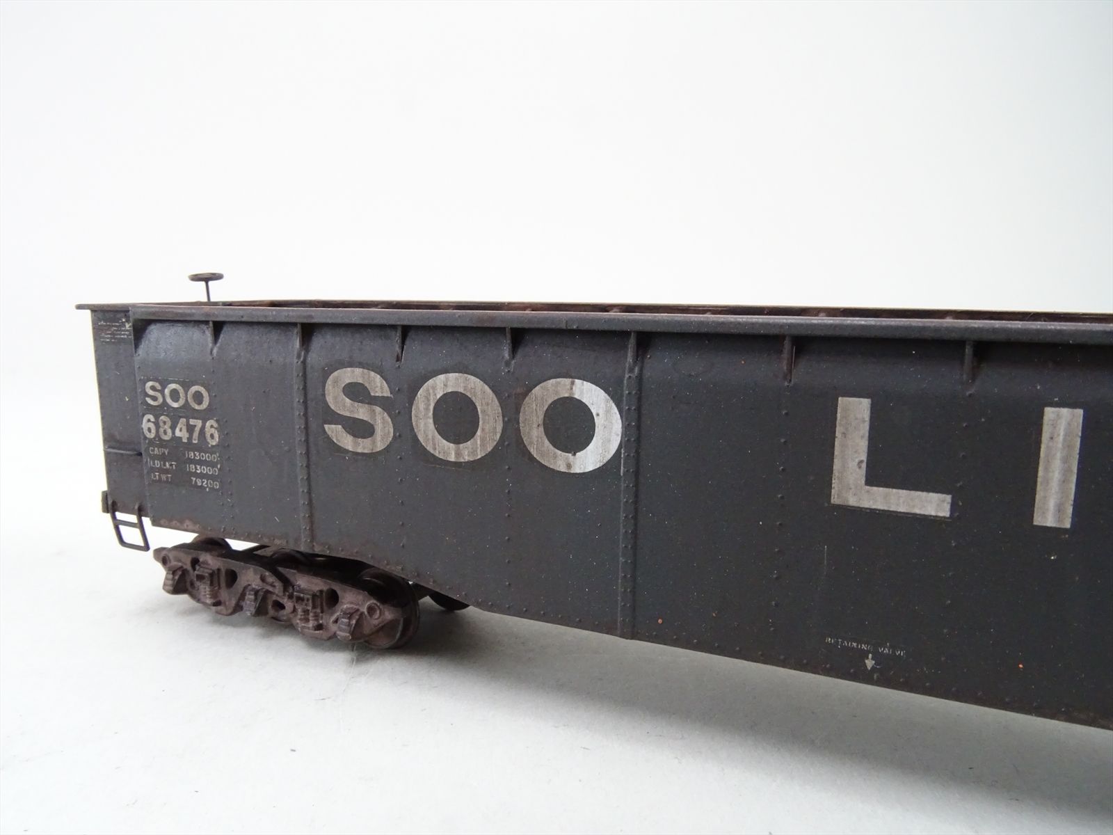 HO Brass Model - NPP Nickel Plate Soo Line 116 Ton 116T Gondola Car ...