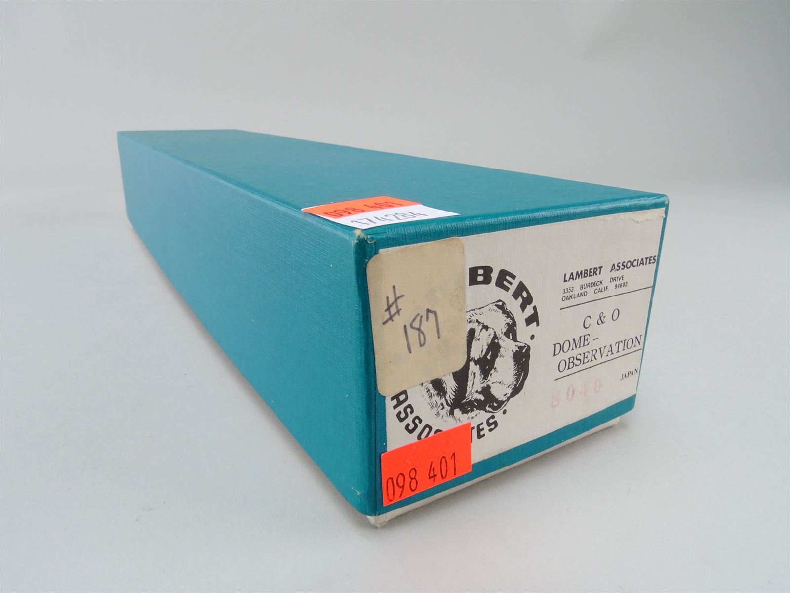 HO Brass Model - Lambert 8040 C&O Chesapeake & Ohio Dome Observation ...
