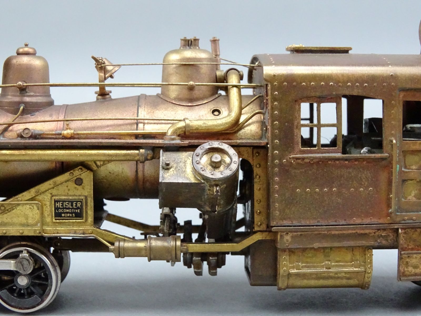 HO Brass Model - PFM Logging Heisler Geared Locomotive - Unpainted ...