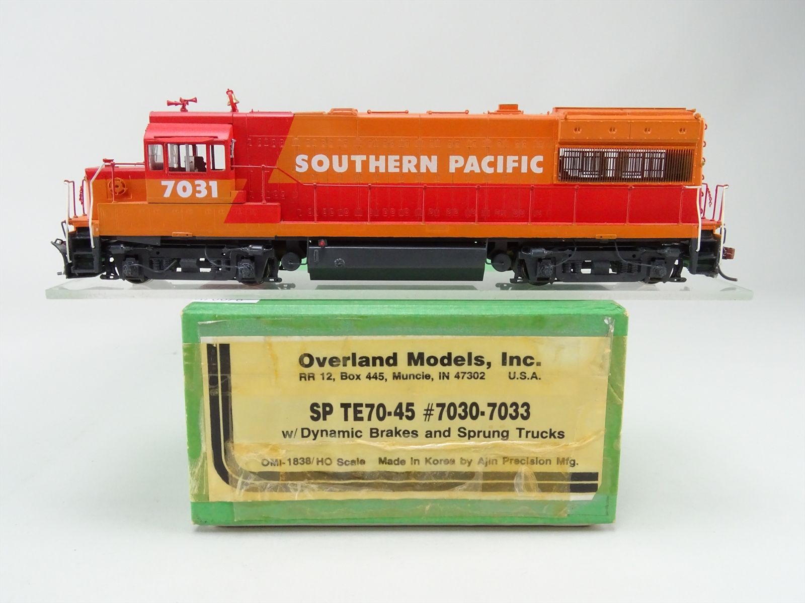 HO Brass Model - OMI 1838 SP Southern Pacific TE70-45 #7031 - Pro Paint ...