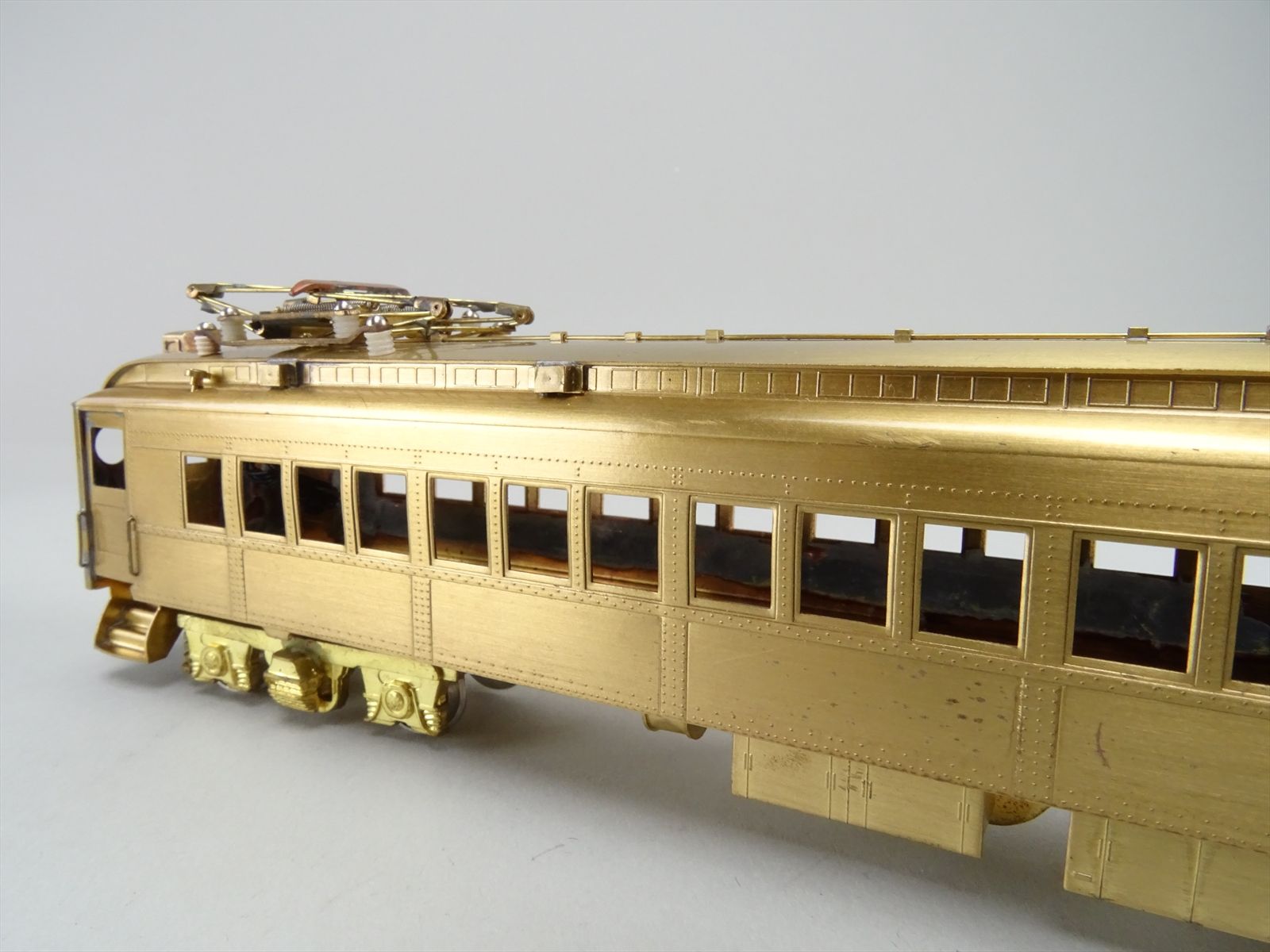 HO Brass Model - ALCO X-120S PRR Pennsylvania MU Cars MP-54 Coach - Set ...
