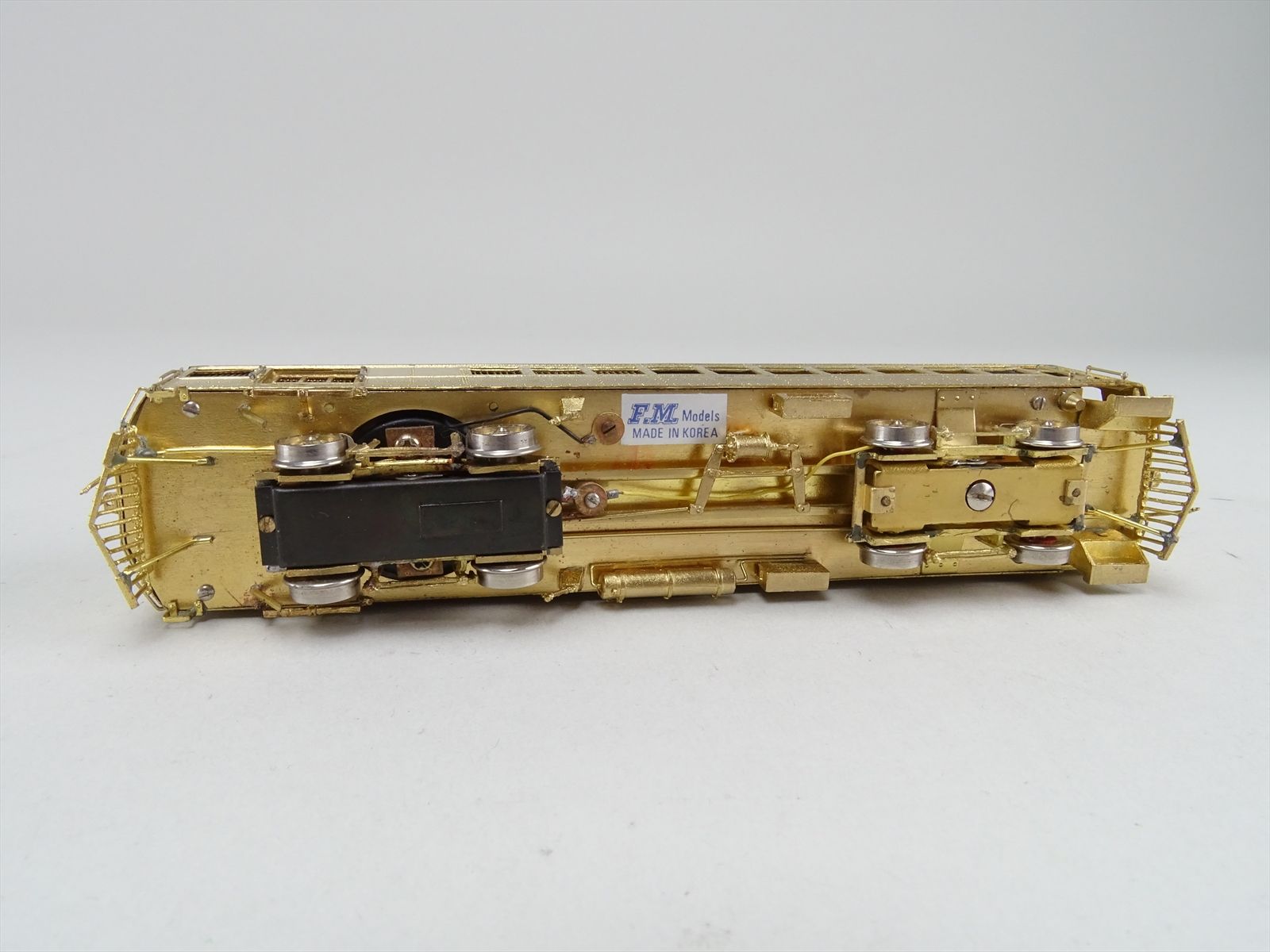 HO Brass Model - GHB 112 Brill Model 55 Railcar - Unpainted - F.M. Models