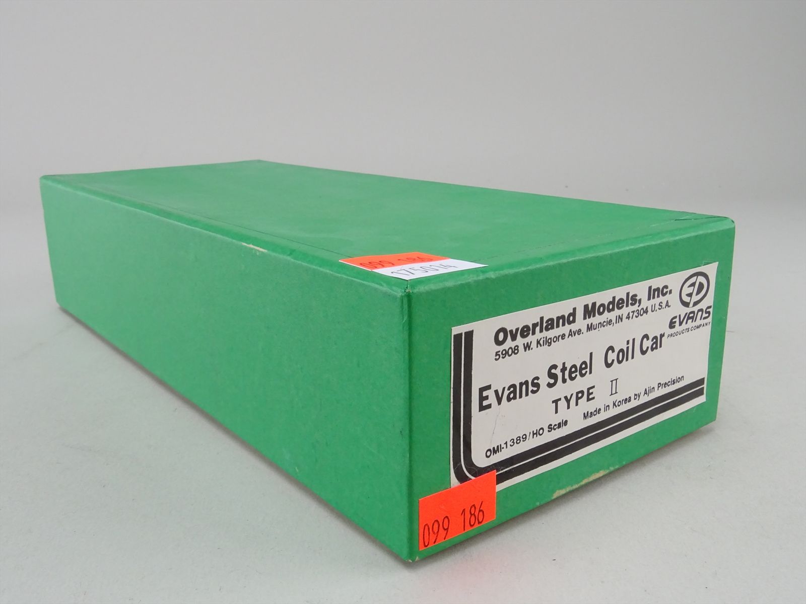 HO Brass Model - OMI 1389 Evans Steel Coil Car Type II - Unpainted ...