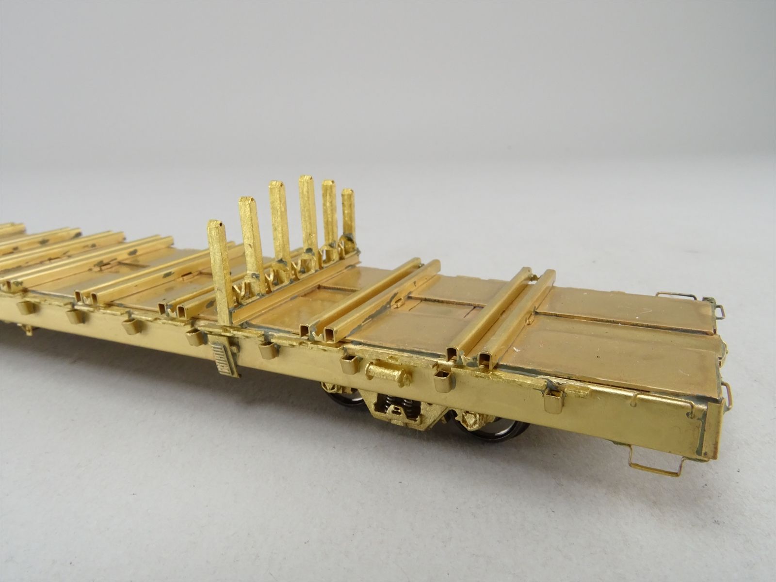 HO Brass Model - OMI 3376 TTJX 68' Finger Rack Flat Flatcar #80246 ...