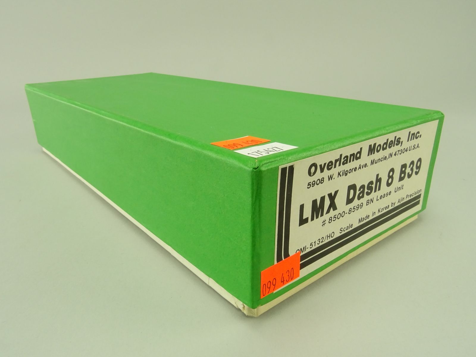 HO Brass Model - Overland OMI 5132 LMX Dash 8 B39 #8500-8599 BN Lease - Unpainted - 1988 Run