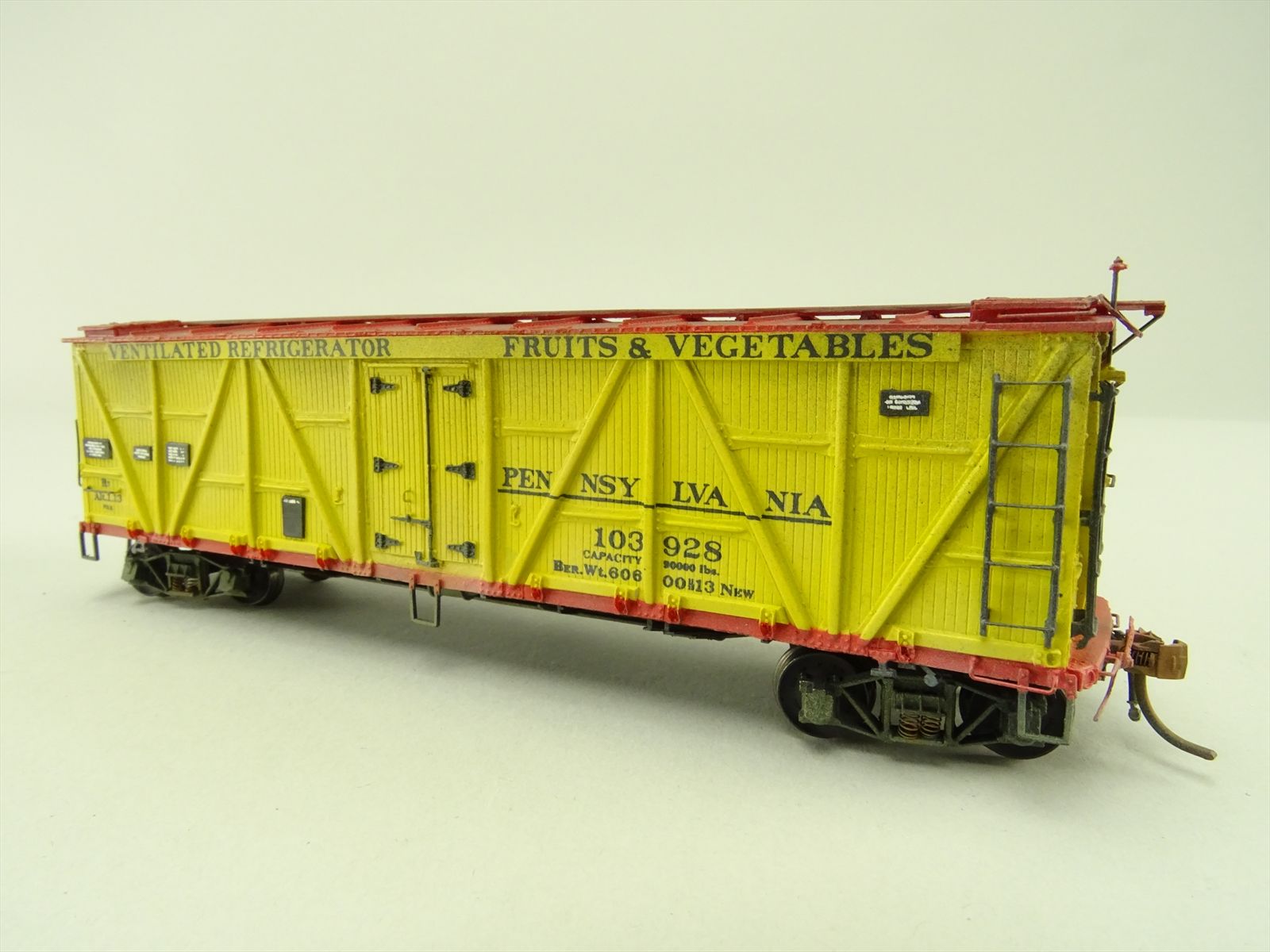 HO Westerfield 11601 - Pro Built Kit - PRR Pennsylvania R7 Reefer ...