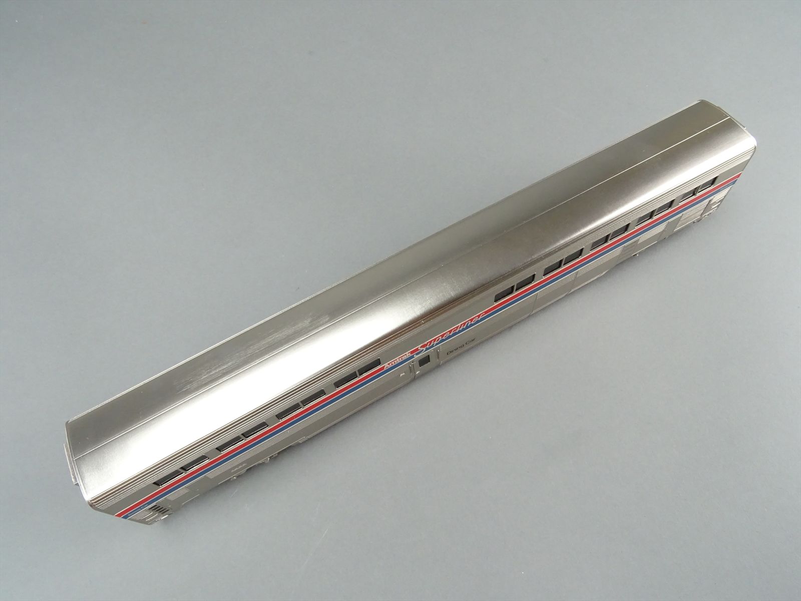 HO Brass Model - PFM Amtrak Superliner Diner Dining Car - F/Plated ...