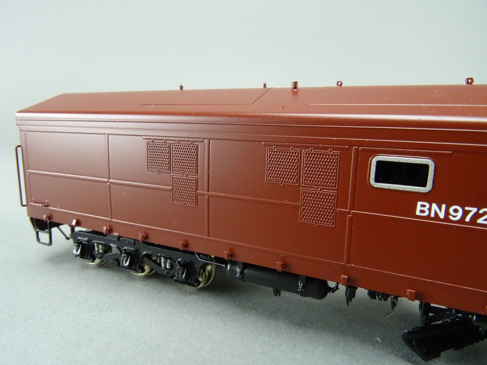 HO Brass Model - OMI 3031.2 BN Burlington Northern Bros Bothers Snoflyer #972566 - F/P - 1994 ...