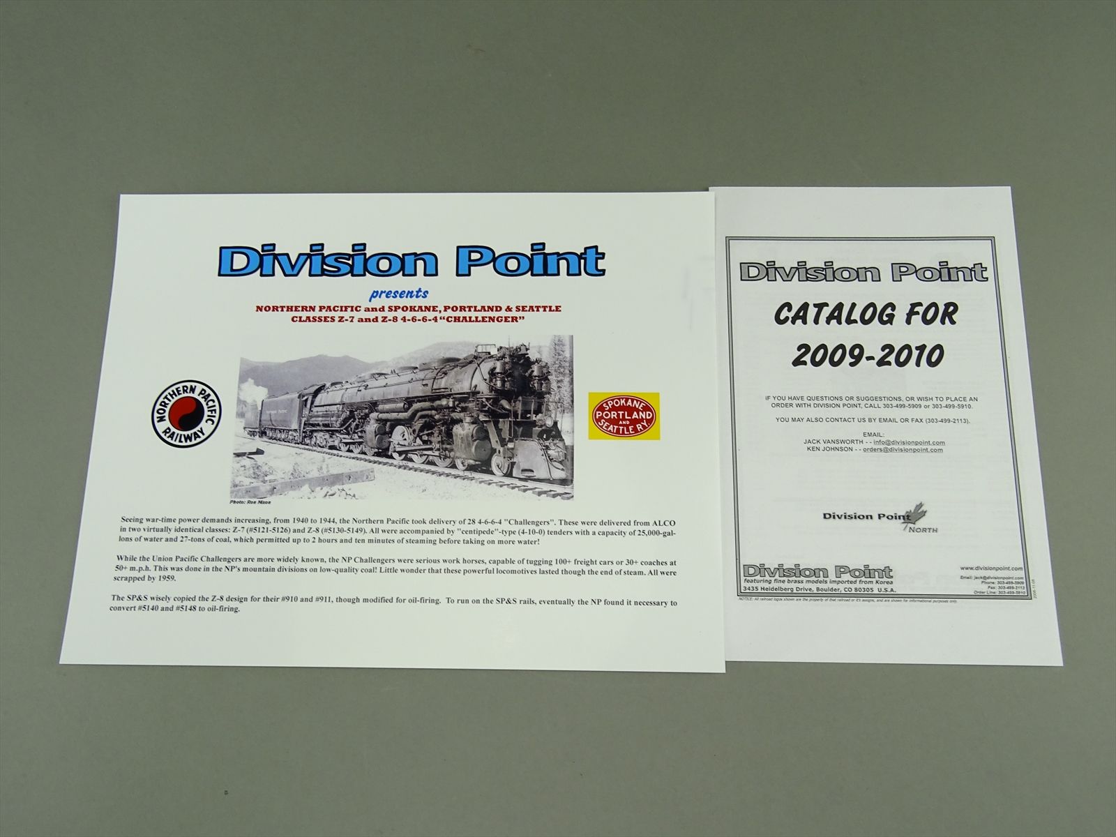 HO Brass Model - DP 8180 NP Northern Pacific Z-7 4-6-6-4 Early Coal ...