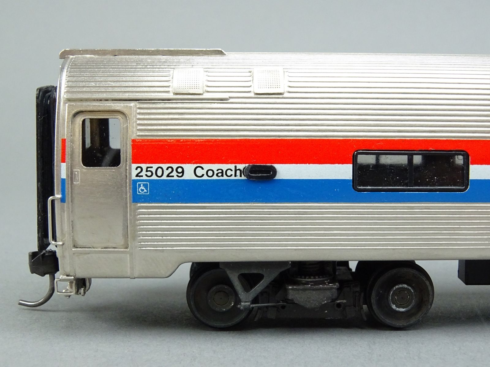 HO Brass Model - GHB 200 Amtrak Amfleet 2 II Coach #25029 - F/Plated ...