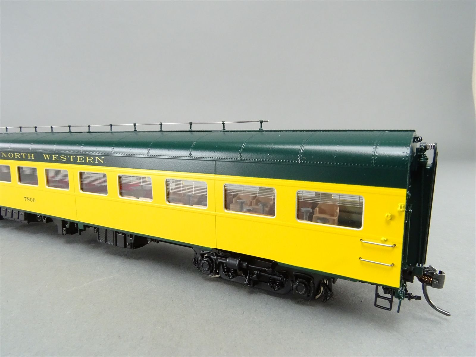 HO Brass Model - TCY 1385.6 C&NW Chicago & Northwestern LW ACF Lounge ...