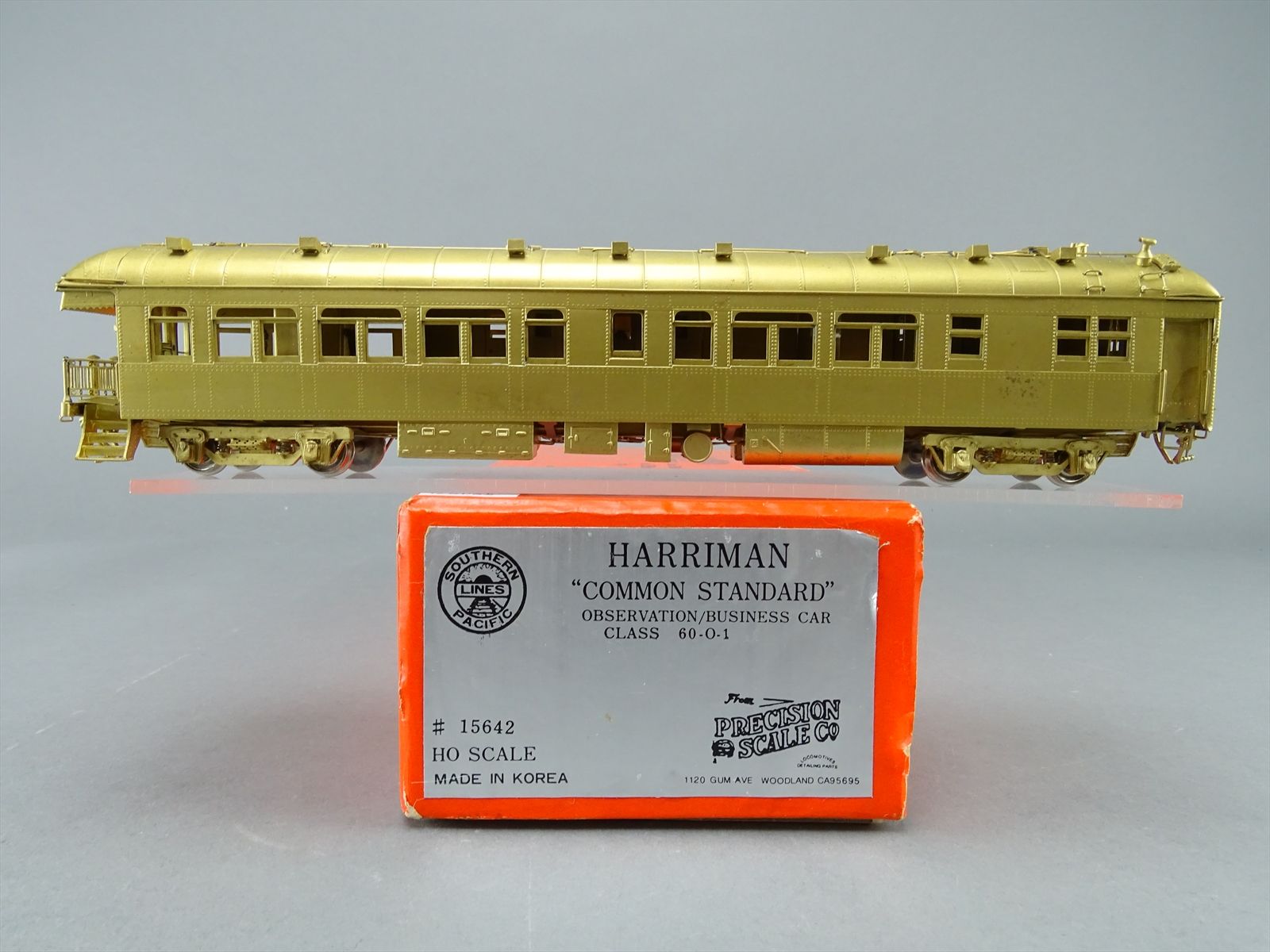 HO Brass Model - PSC 15642 SP SPL Southern Pacific Lines Observation ...
