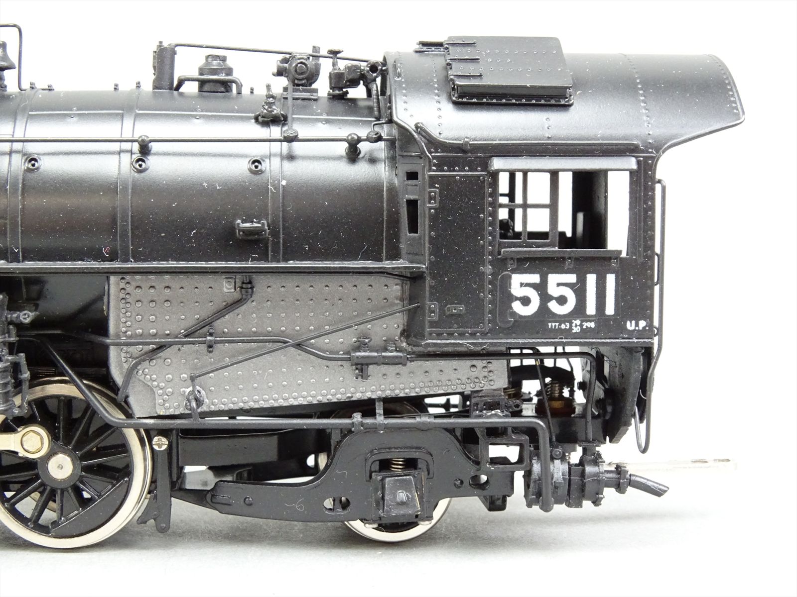 HO Brass Model- Key SKI UP Union Pacific 2-10-2 #5511 - Oil Tender - F/P