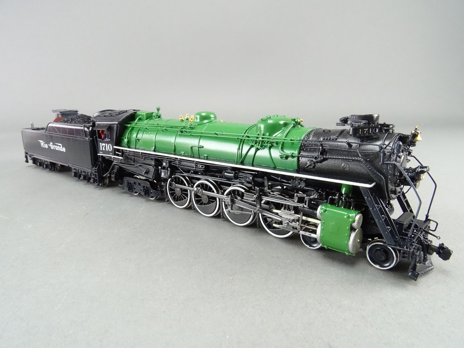 HO Brass Model - Key D&RGW Rio Grande M-64 4-8-4 #1710 - Custom - Green ...